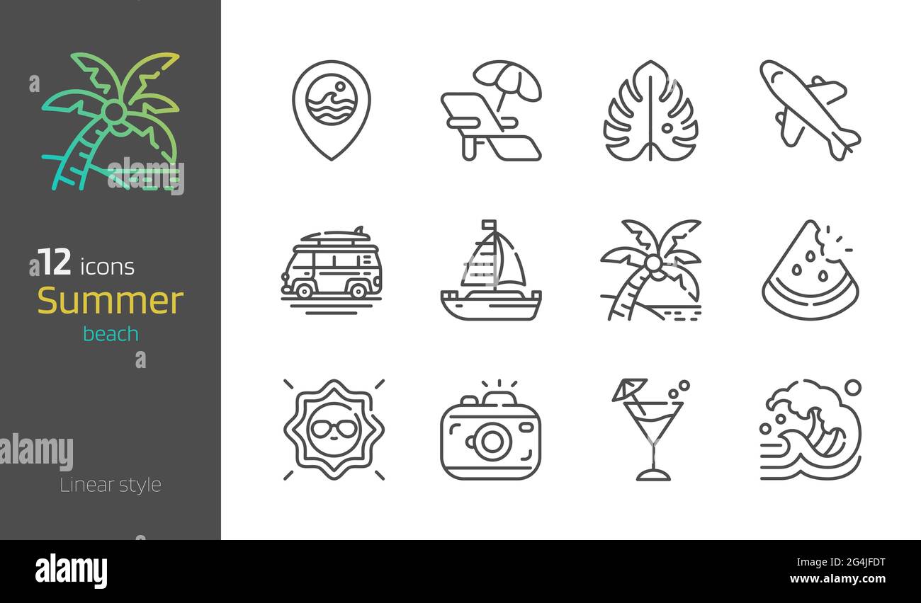 Pool cocktail illustration hi-res stock photography and images - Alamy