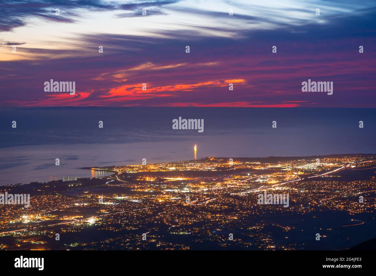 101 freeway sunset hi-res stock photography and images - Alamy