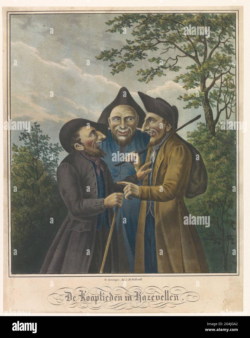 Three Jewish merchants; The merchants in hazevels. Three Jewish ...