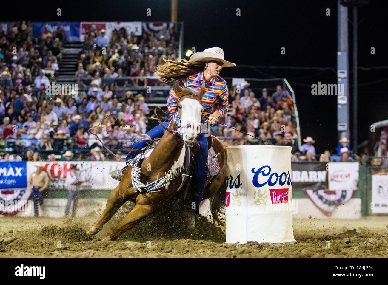 Reno, United States. 20th June, 2021. Brittney Barnett during the ...