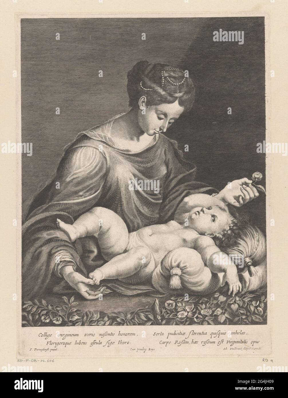 Maria met Kind Stock Photo - Alamy