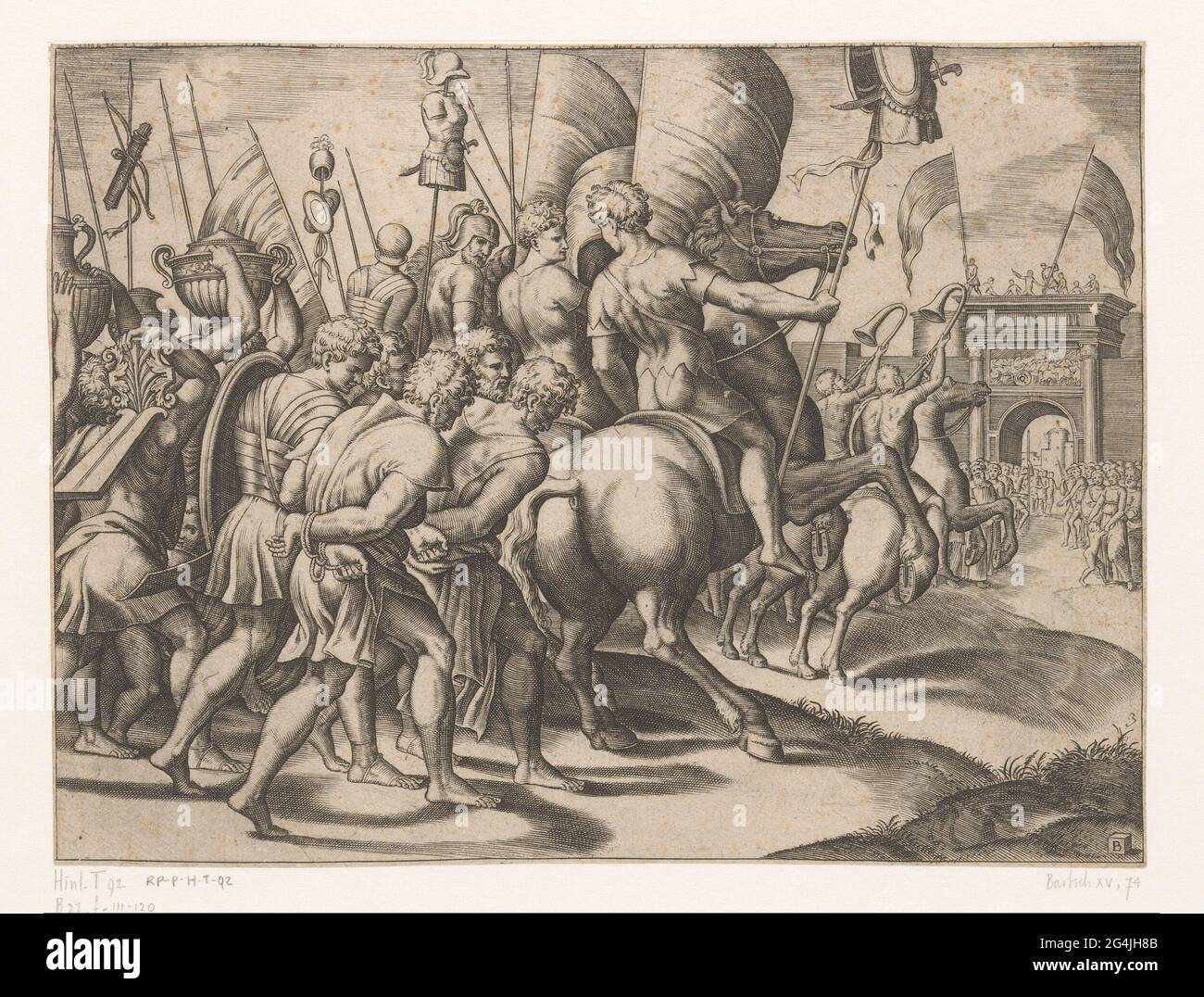 Triumph of scipio. Triumphop trip from Scipio Africanus in Rome after ...