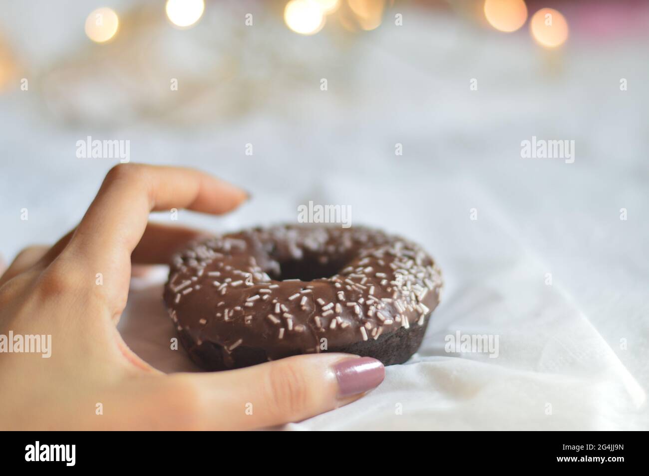 Bokeh donut hi-res stock photography and images - Alamy