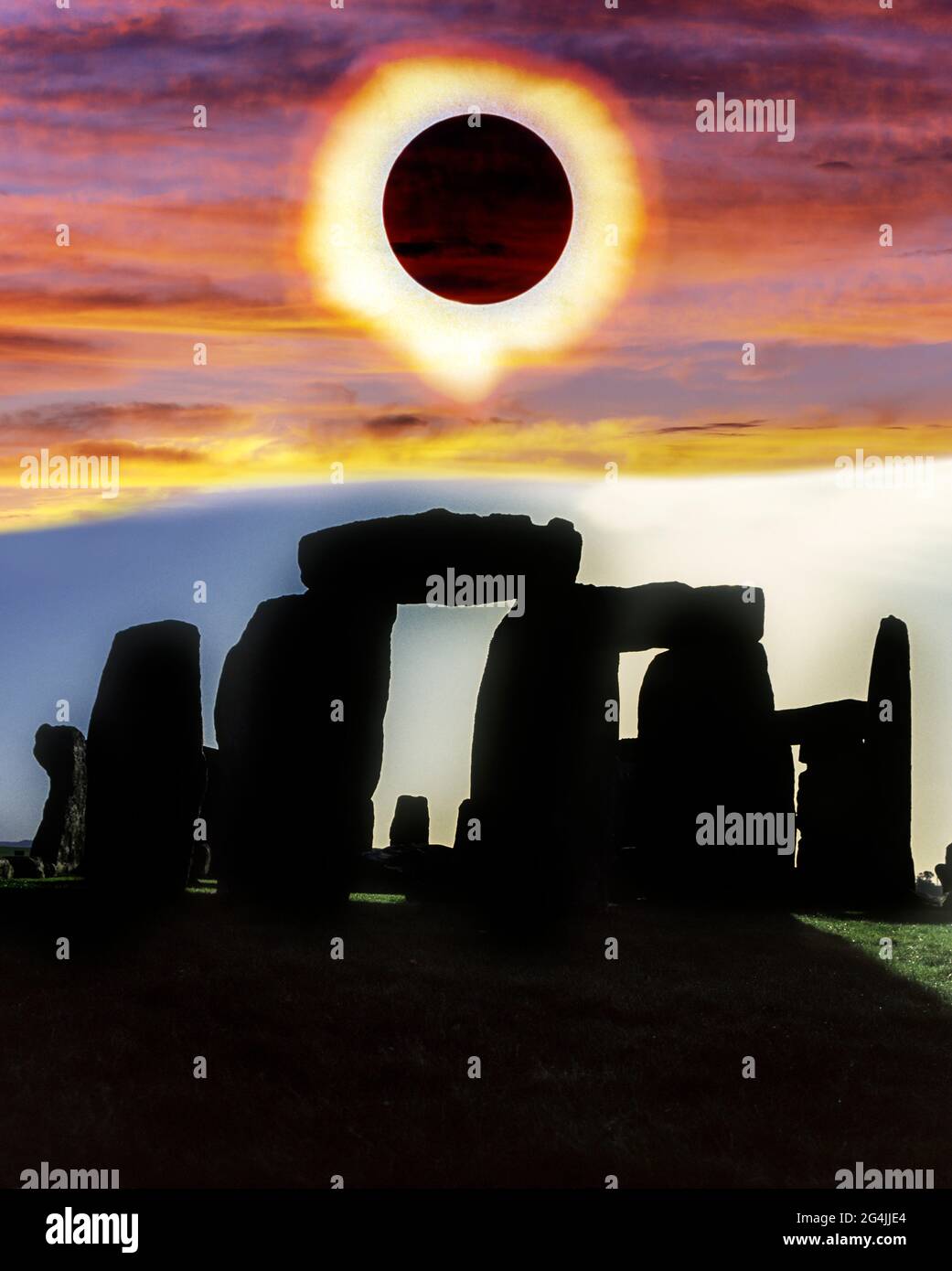 Stonehenge Solar System From Above