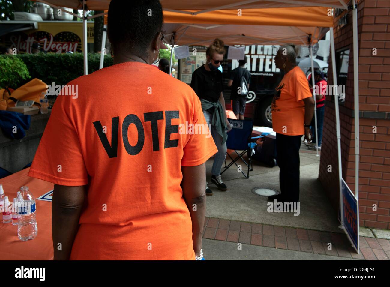 Voter registration civil rights hi-res stock photography and images - Alamy