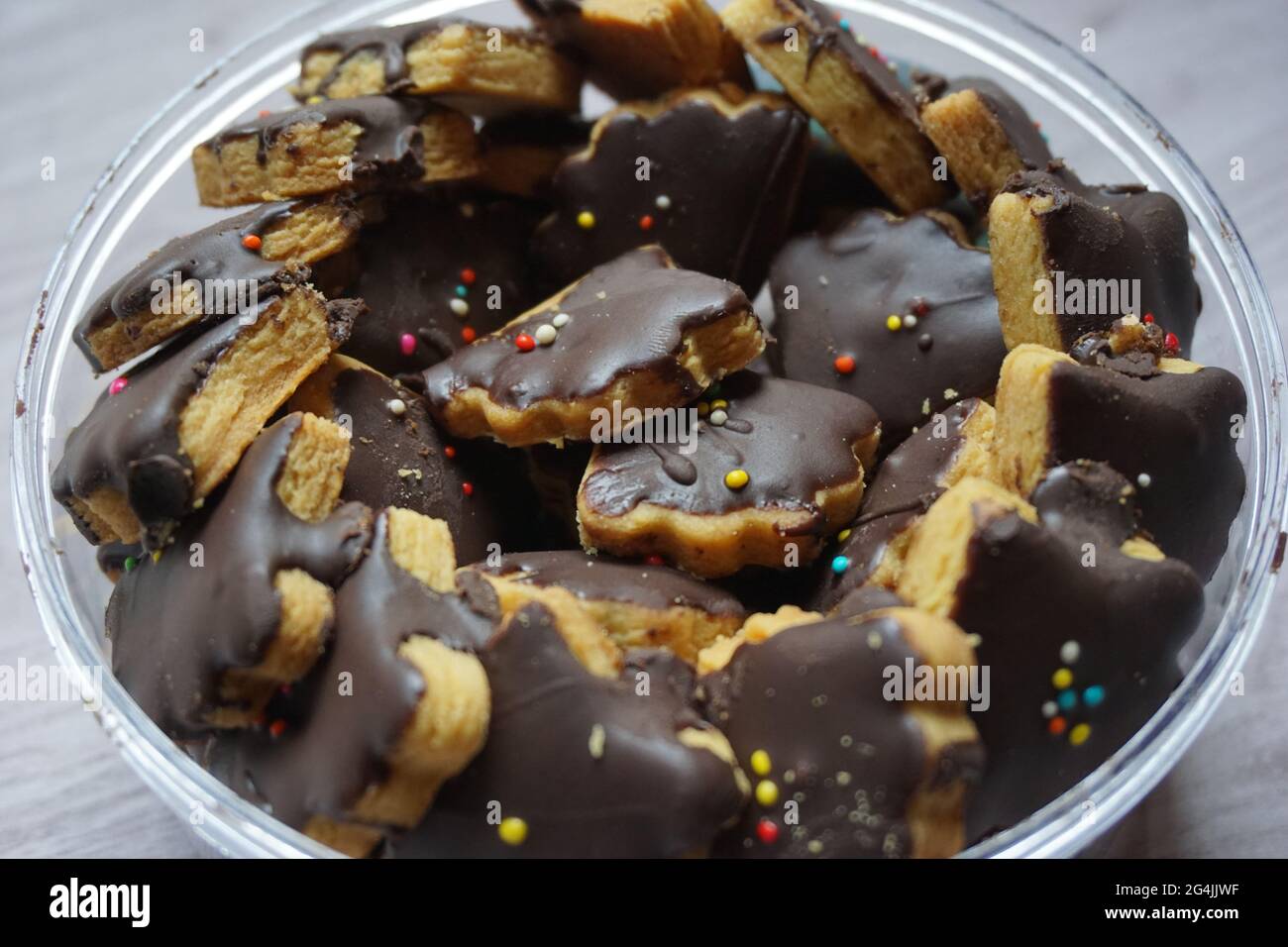 Indonesian traditional cookies with a natural background Stock Photo ...