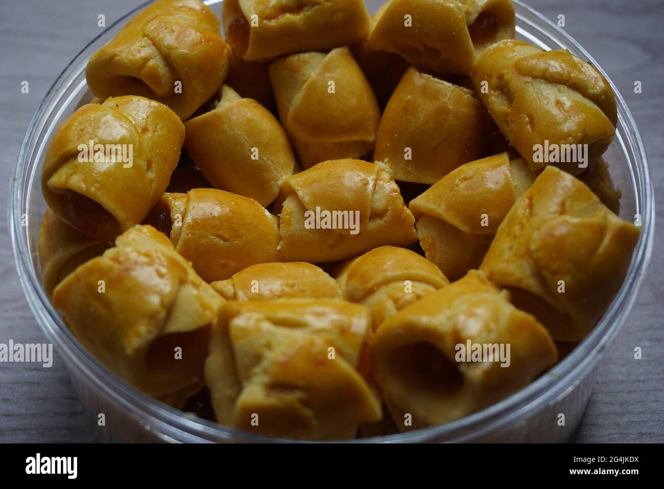 Indonesian traditional cookies with a natural background Stock Photo ...