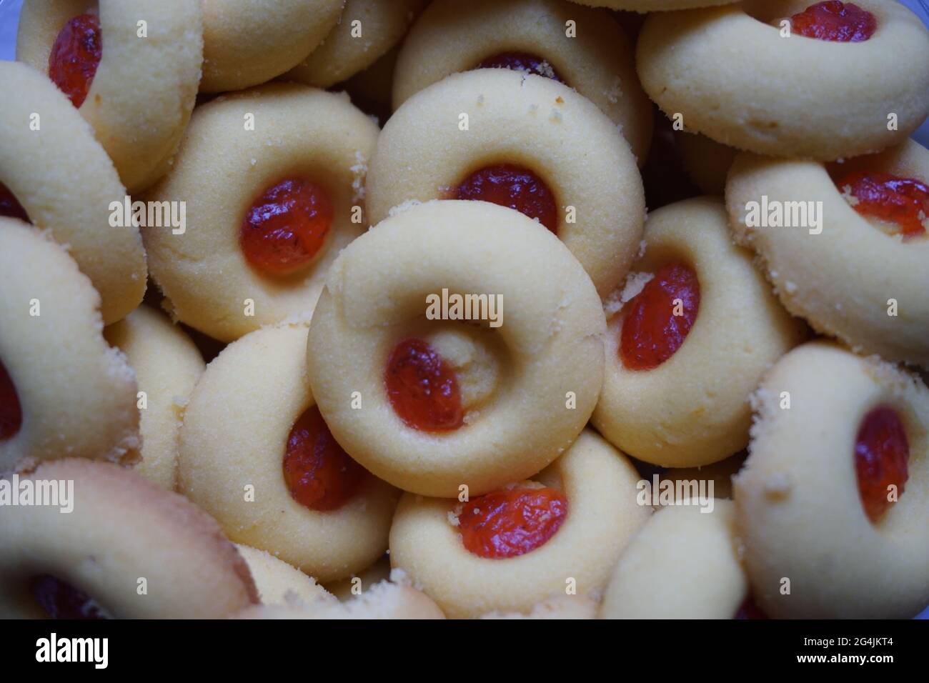 Indonesian traditional cookies with a natural background Stock Photo ...