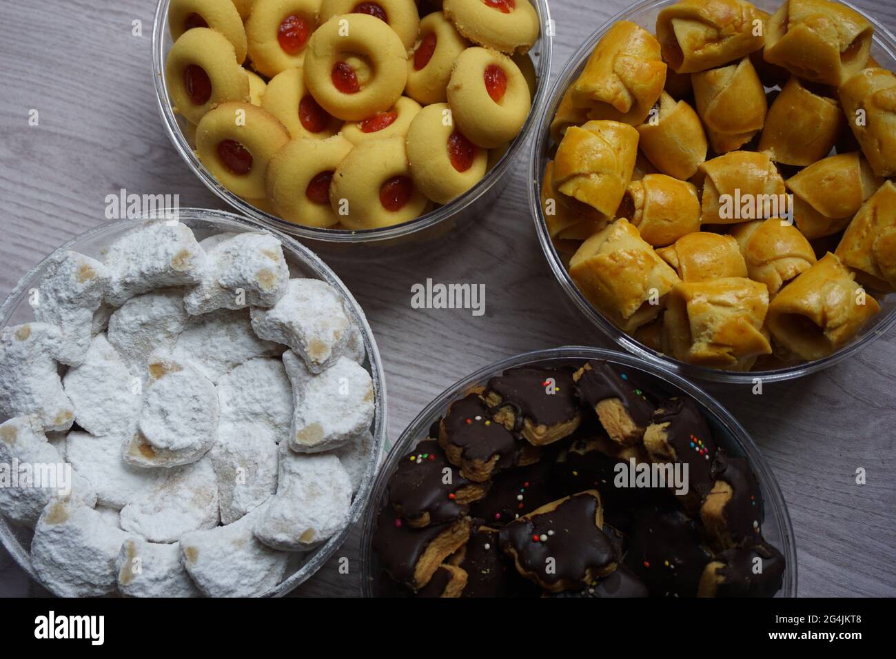 Indonesian traditional cookies with a natural background Stock Photo ...