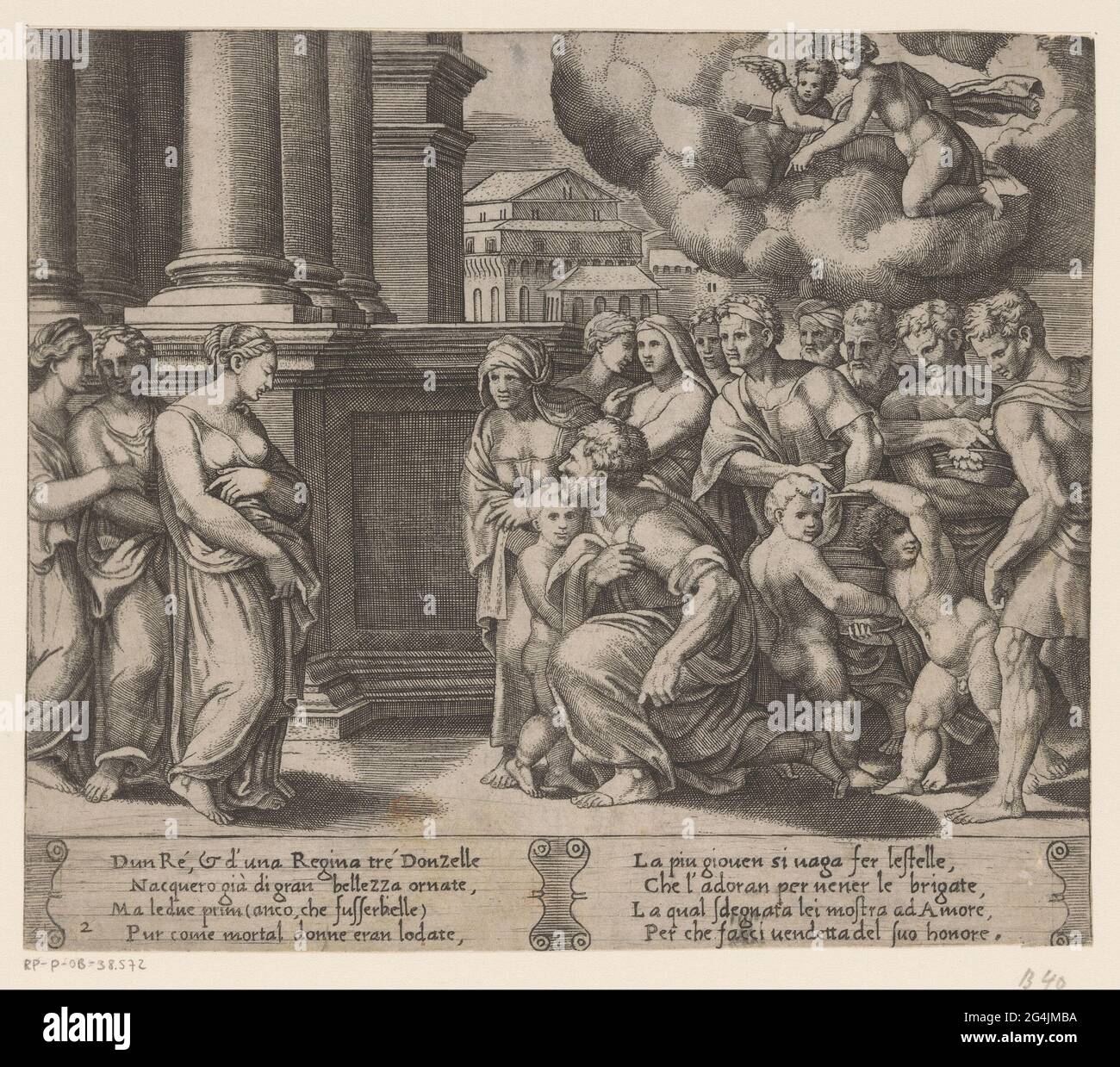 Psyche as a goddess worshiped by the people; Story of Amor and Psyche ...