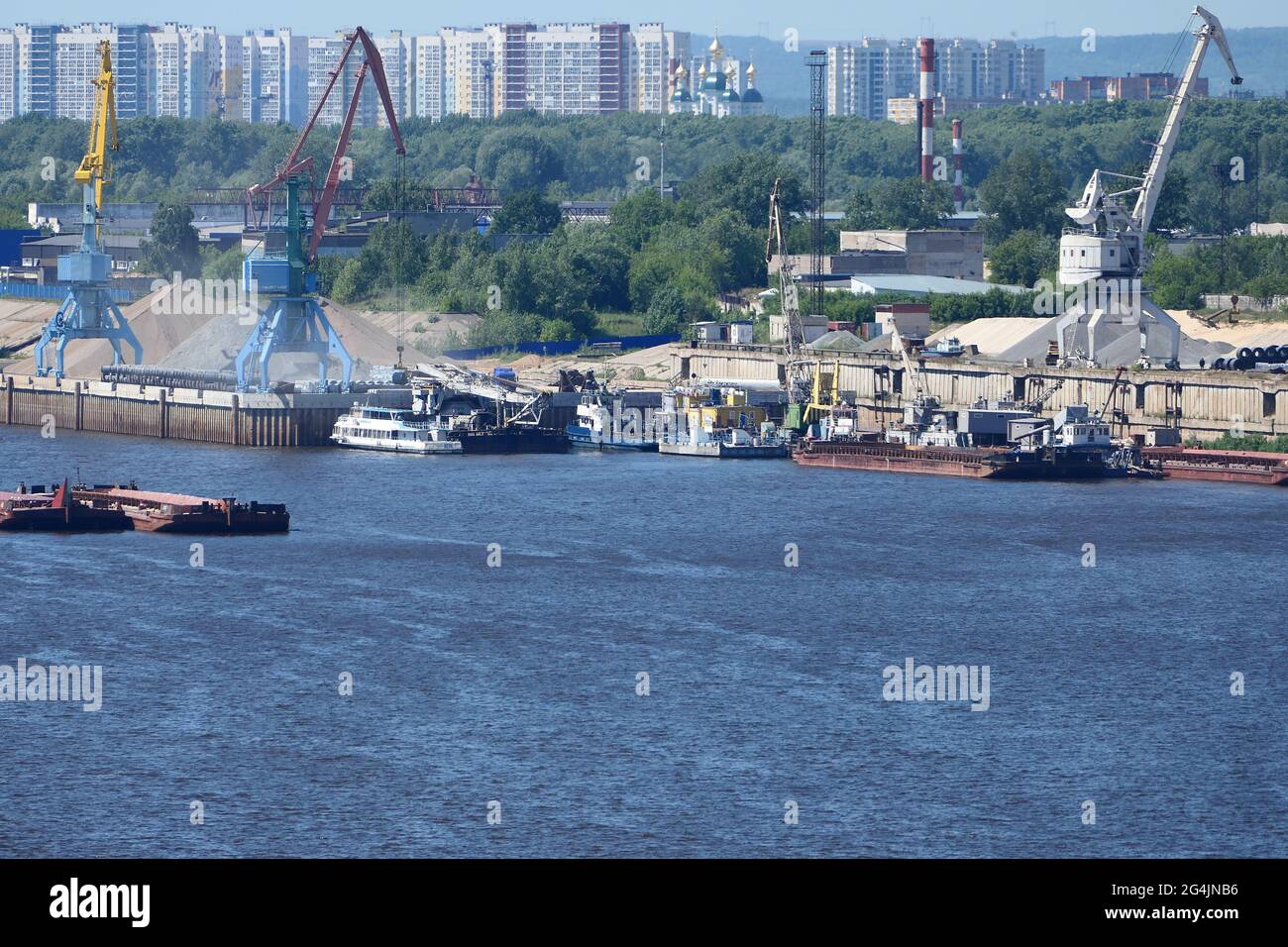 Sand mining ship hi-res stock photography and images - Alamy