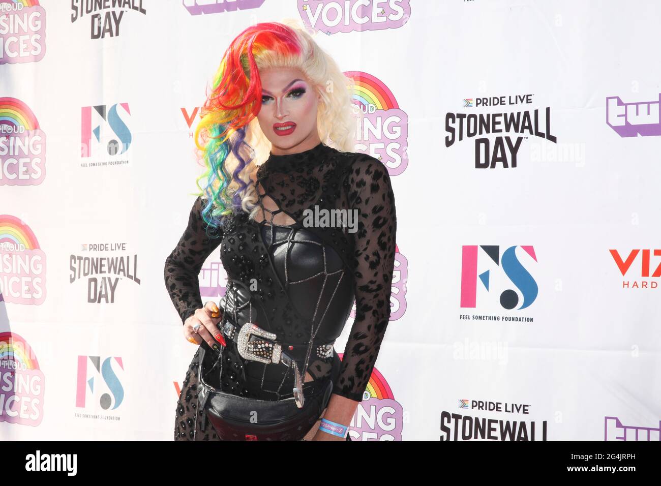 Singer Rhea Litré arrives at OUTLOUD: Raising Voices at Los Angeles ...