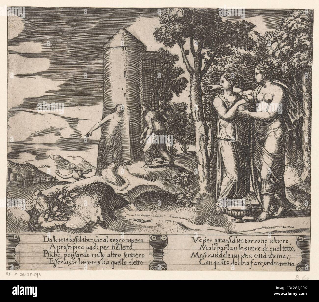 Psyche en route to the underworld; Story of Amor and Psyche. Venus ...