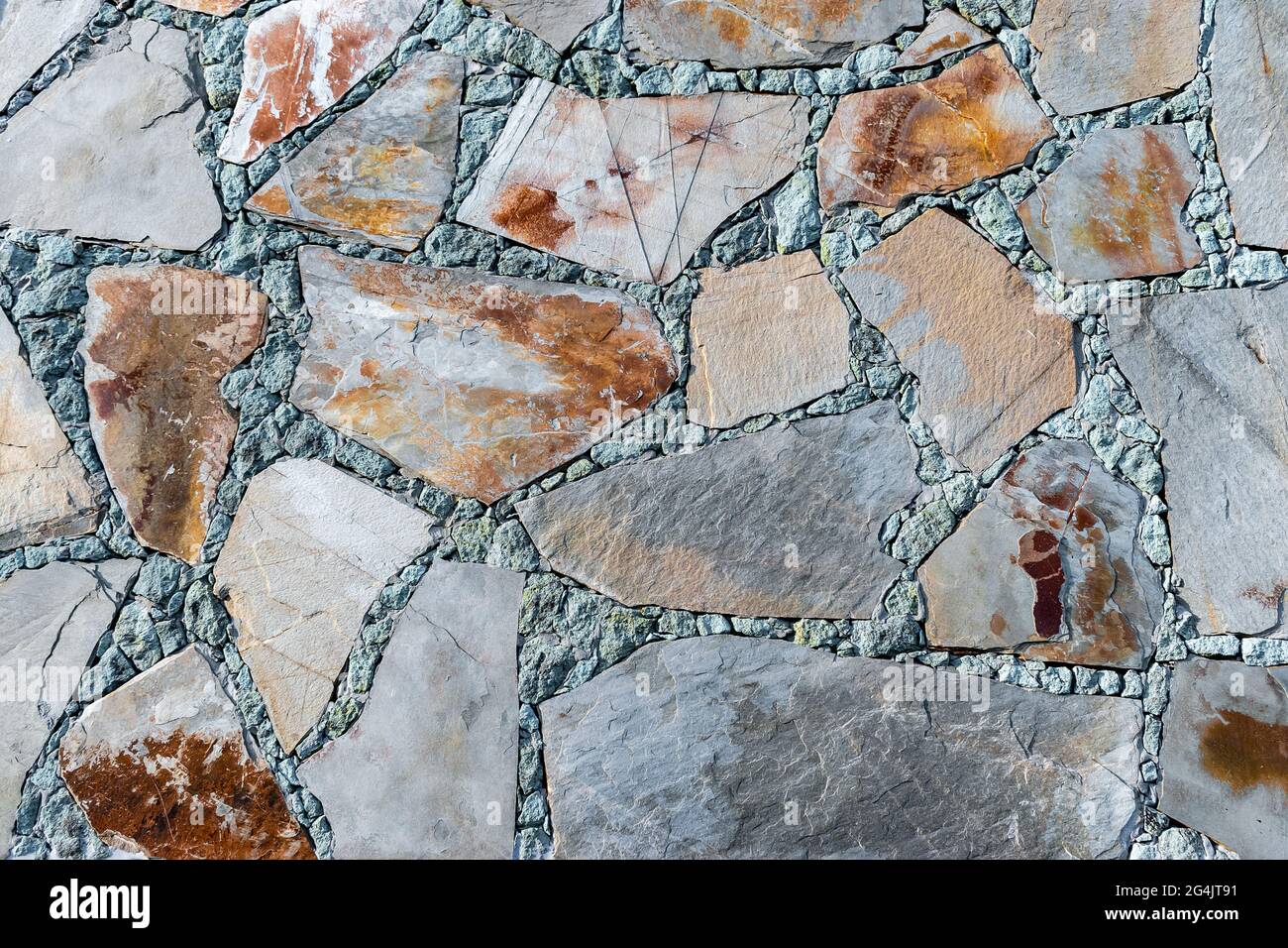 Closeup surface of stone wall texture background Stock Photo - Alamy