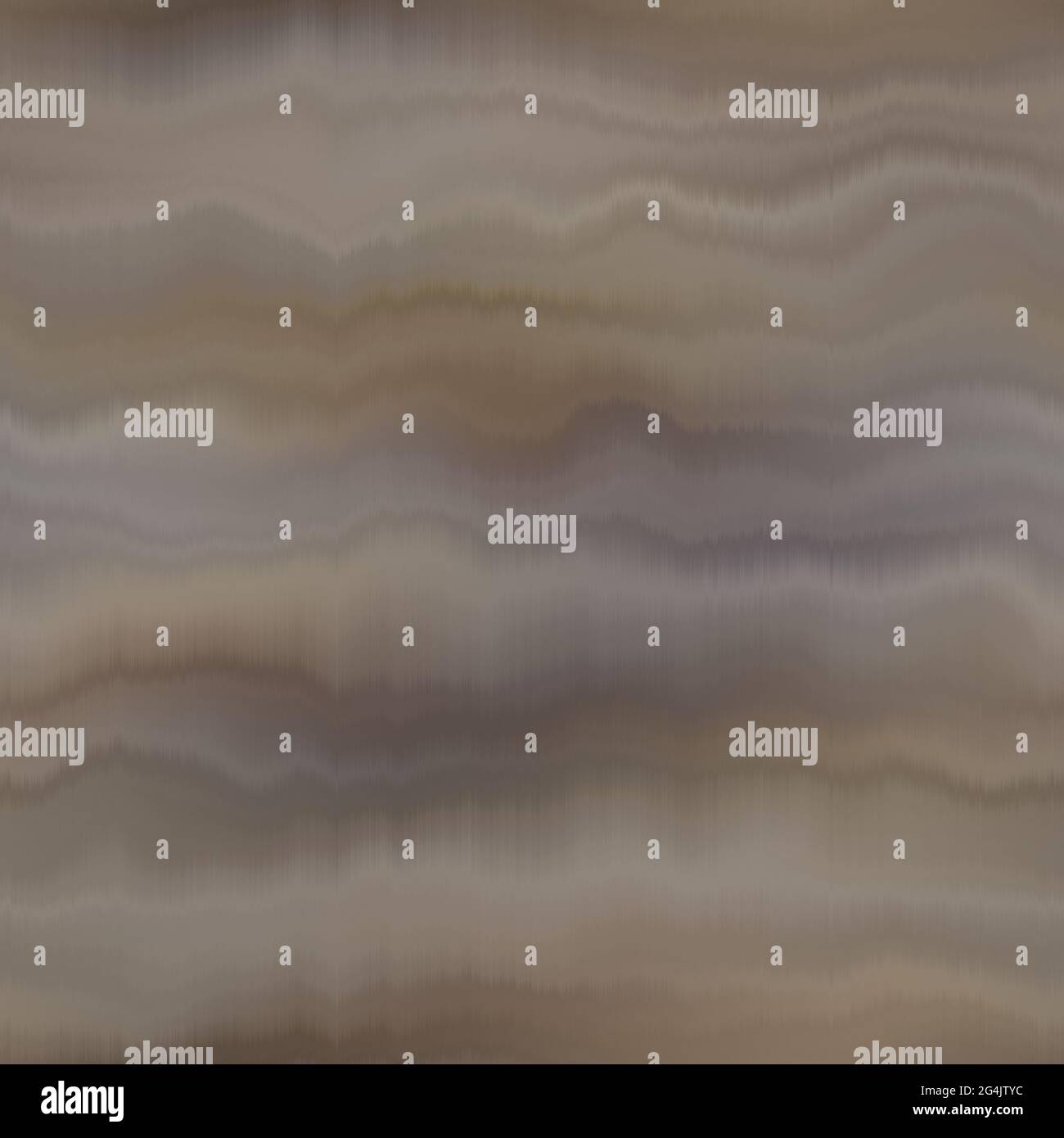 Seamless striped brown gradient pattern swatch. Soft blurry dyed wave ...