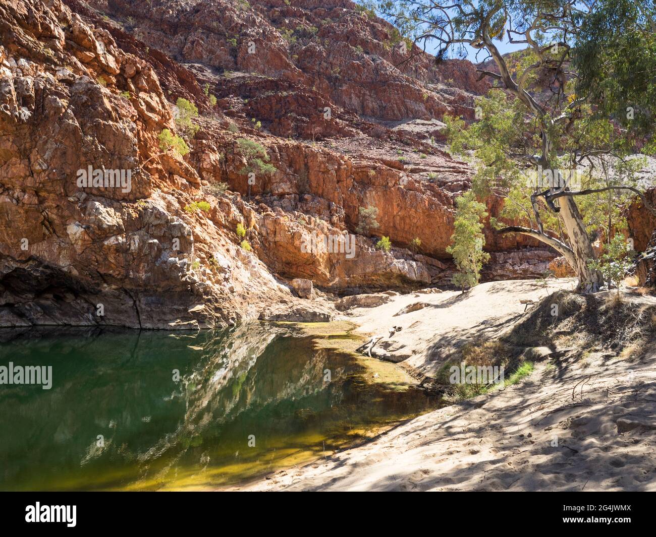 Ormiston Gorge swimming hole, Tjoritja / West MacDonnell National Park ...