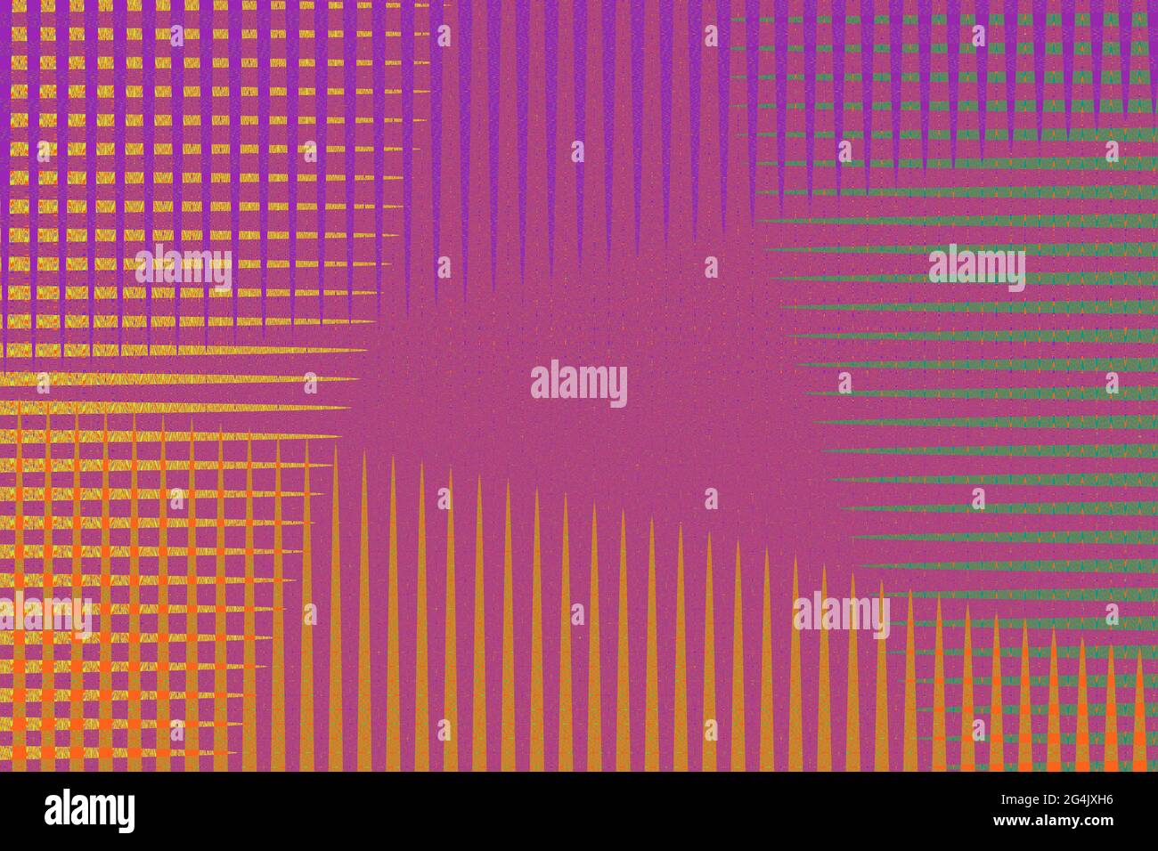 Gentle pink 2D background with sharp lines of color on the edges and ...