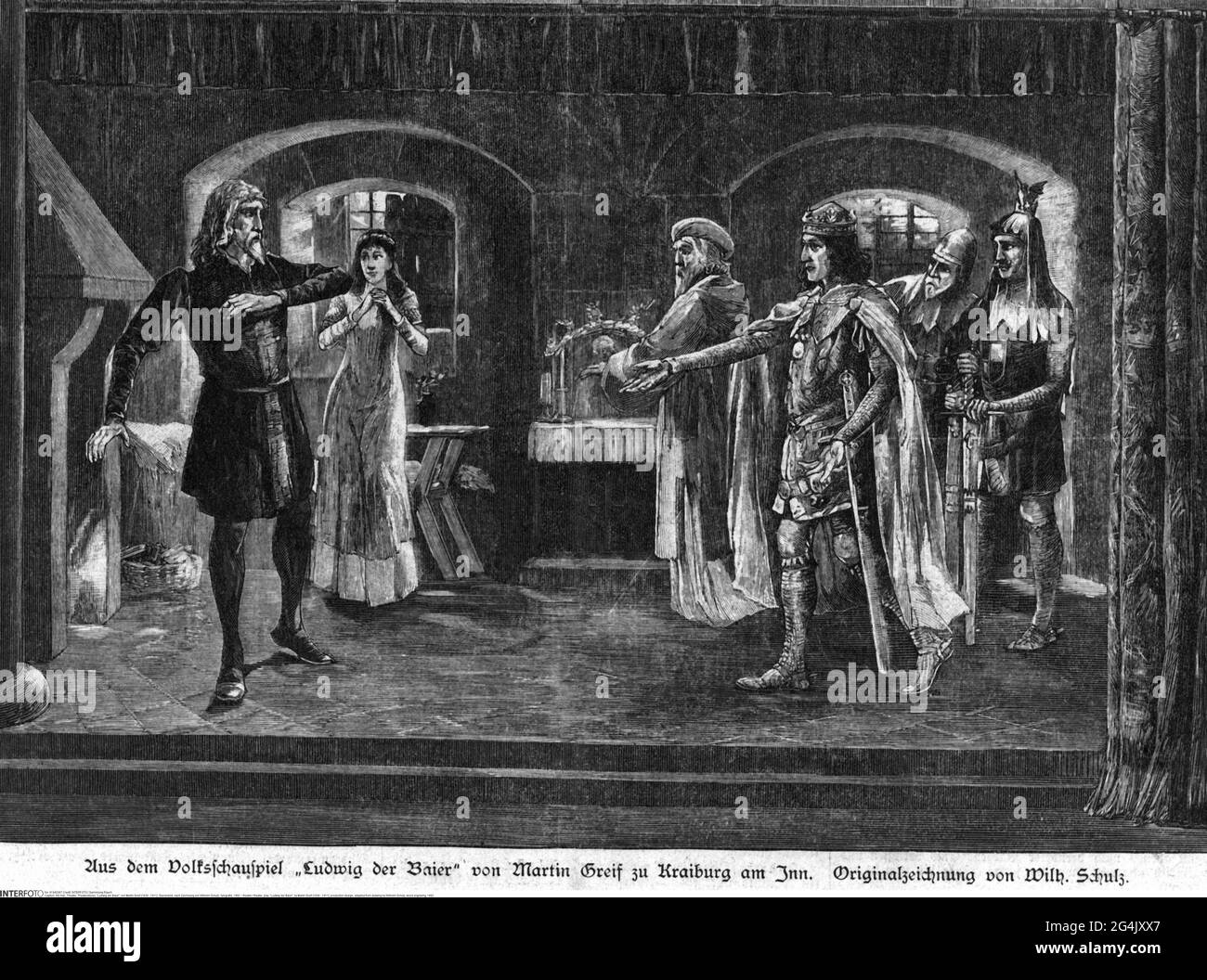 Medieval theater stage hi-res stock photography and images - Alamy