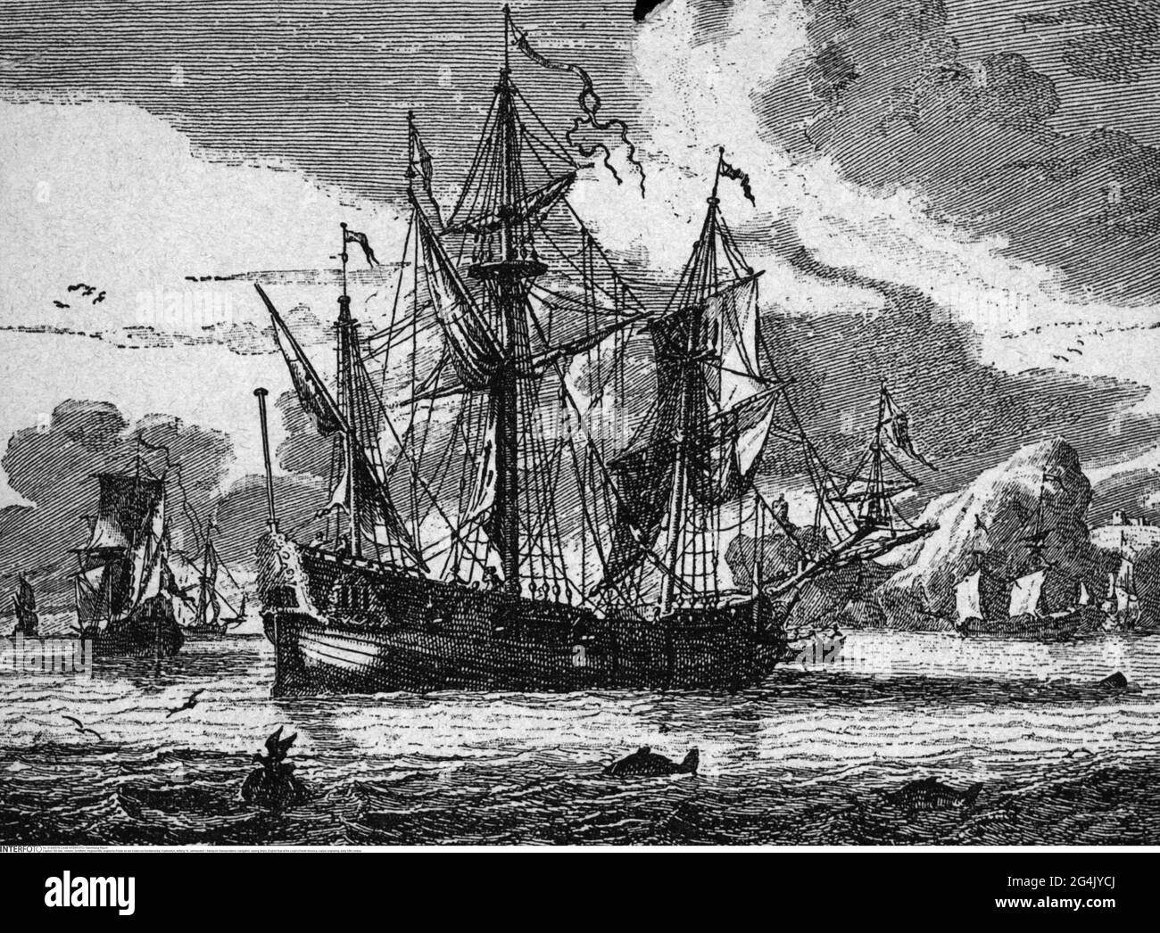 Sailing ships fluyt hi-res stock photography and images - Alamy