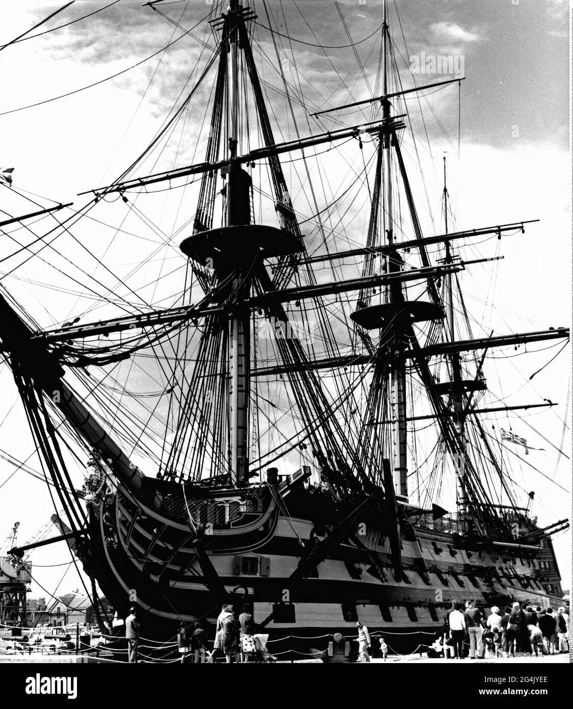 transport / transportation, navigation, warship, ship of the line HMS ...