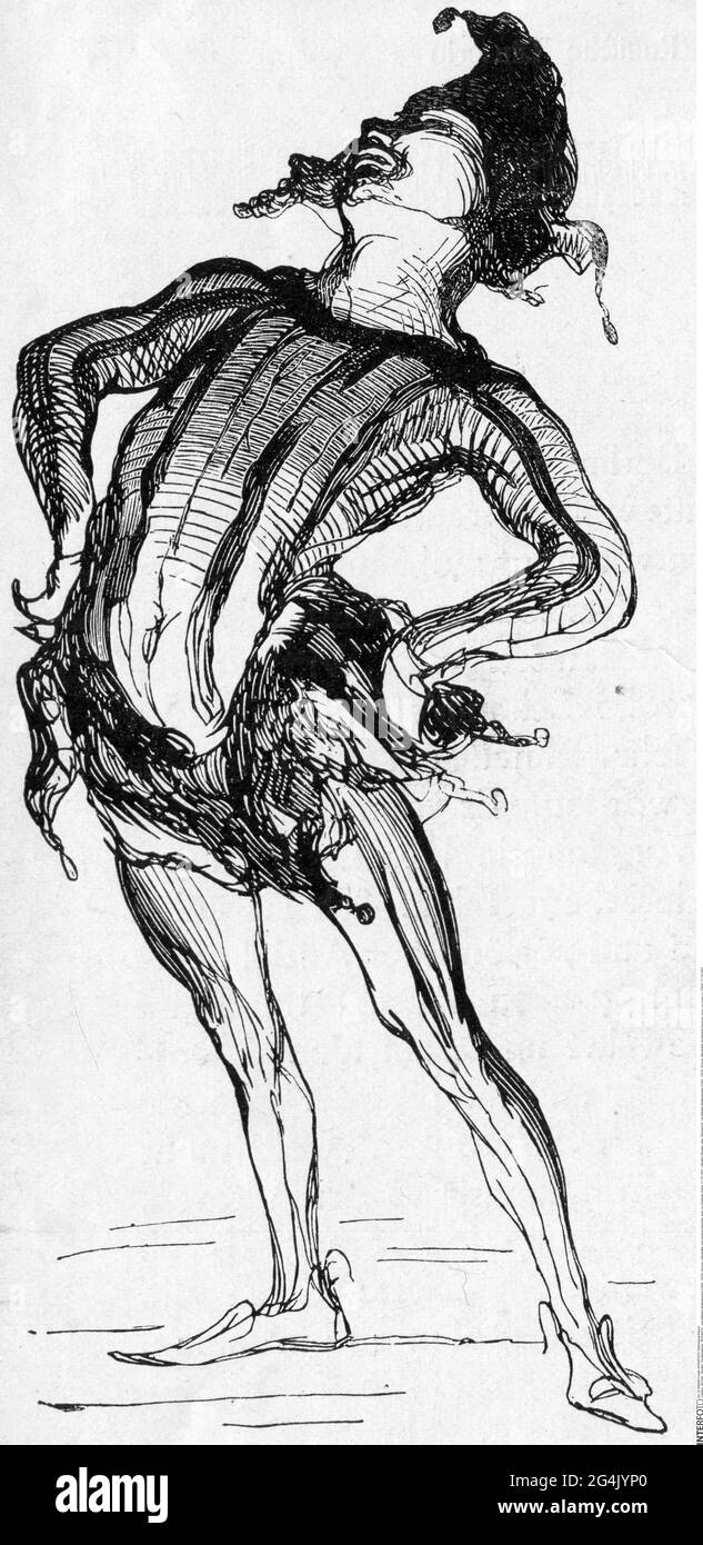 Honore daumier lithograph hi-res stock photography and images - Alamy