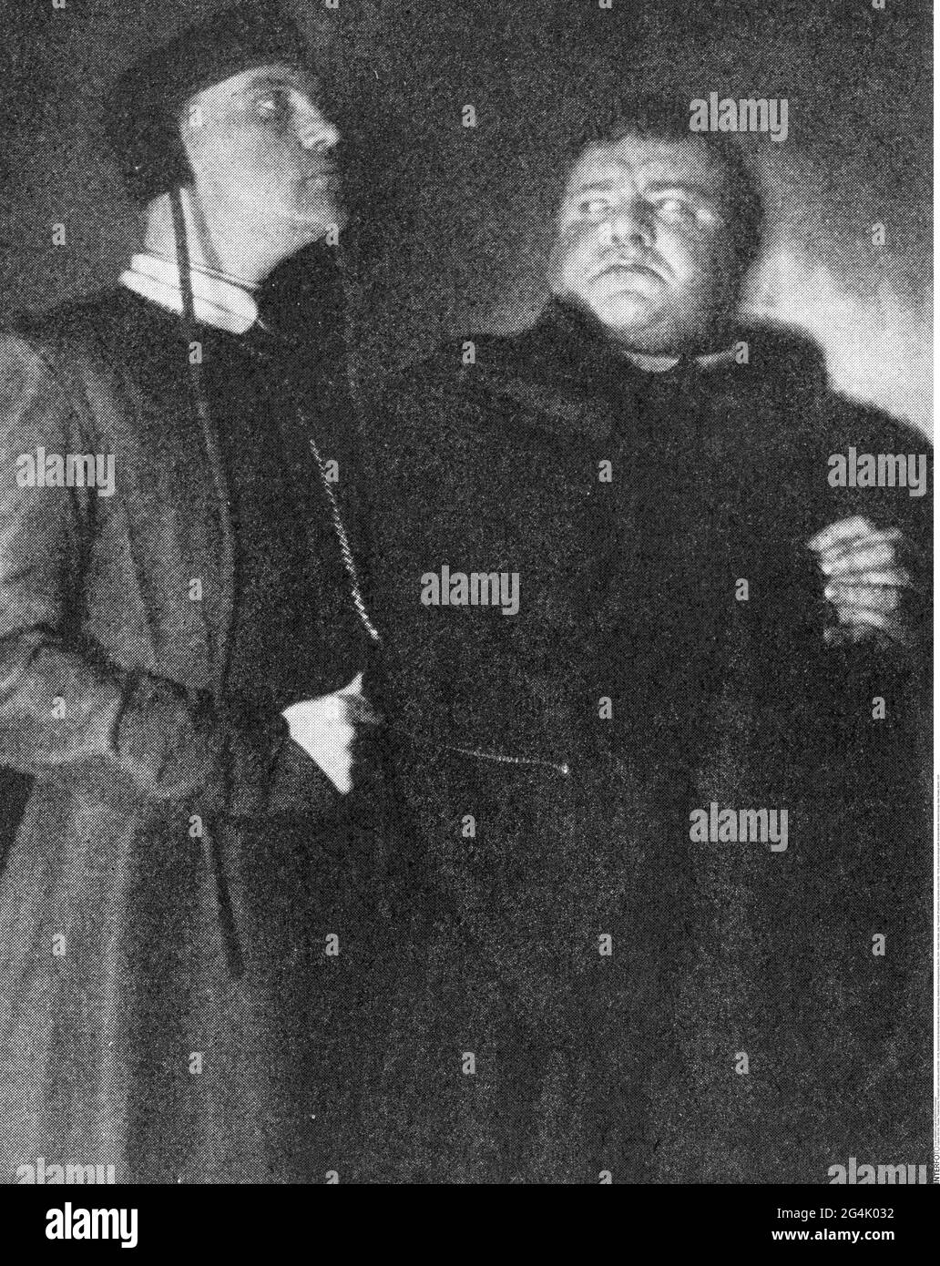 theatre / theater, play, "Prophets" (Propheten), by Hanns Johst (1890 ...