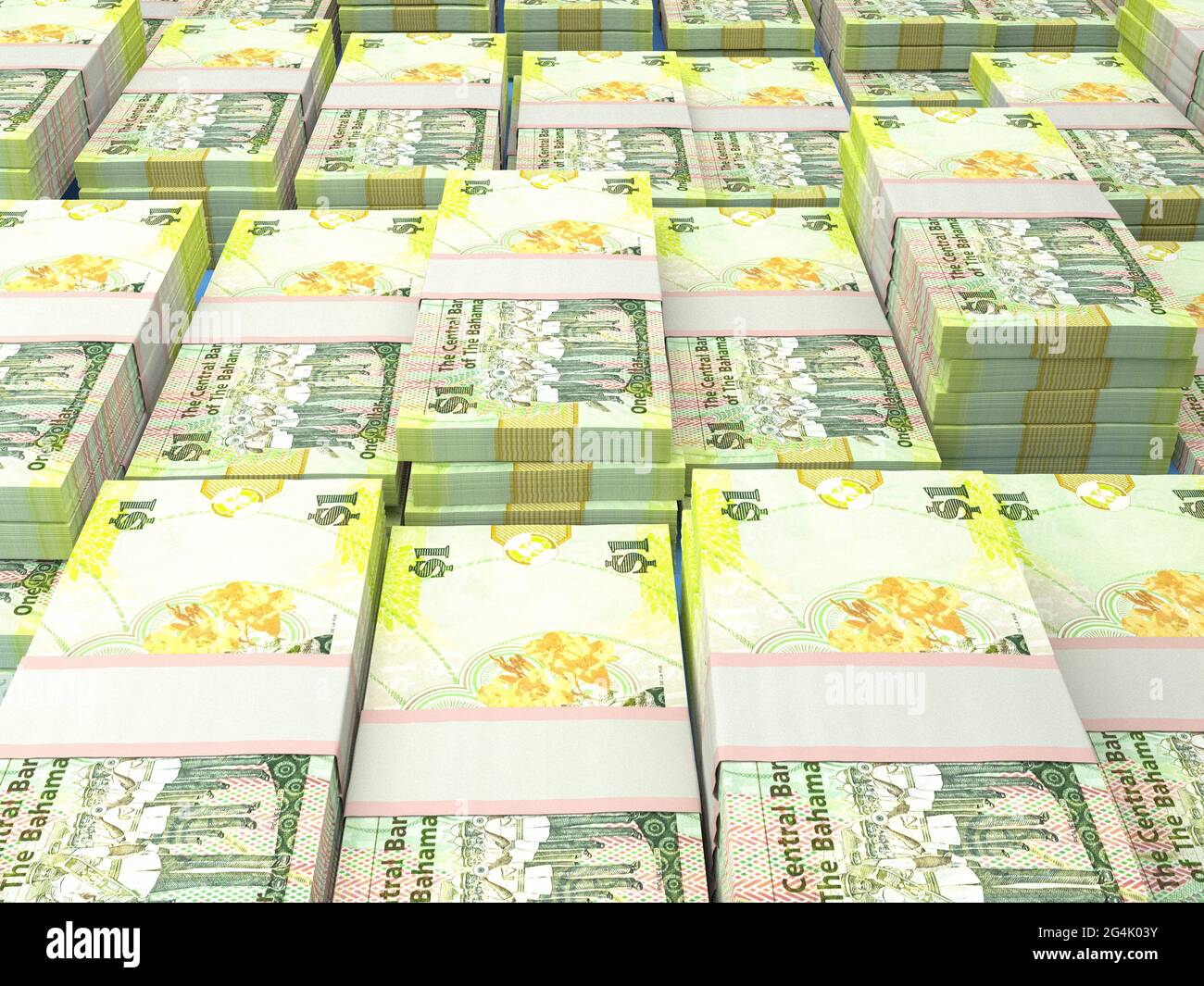 Money of Bahamas. Bahamas dollar bills. BSD banknotes. 1 dollars ...