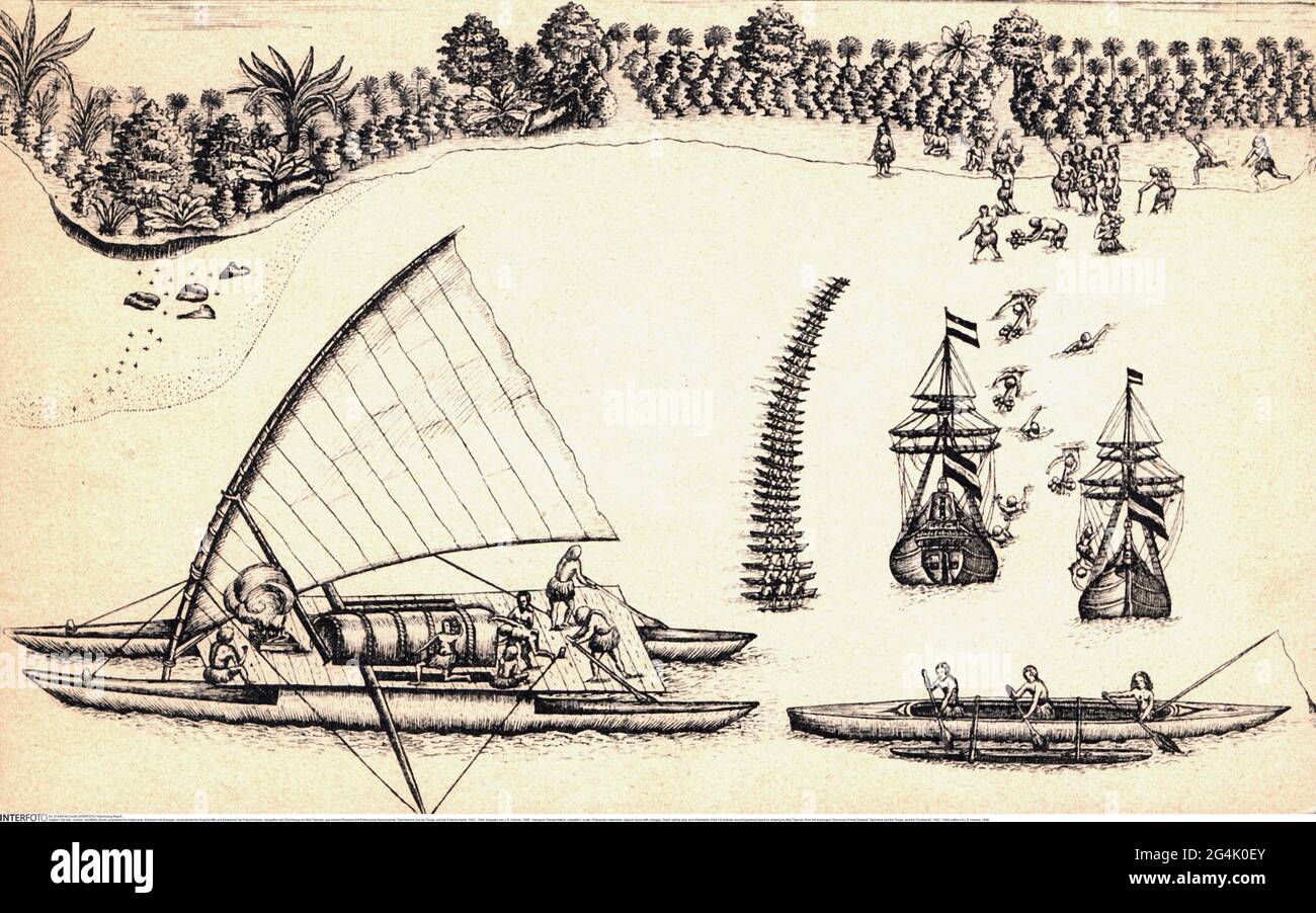 Captain Cook Polynesian Boat Design
