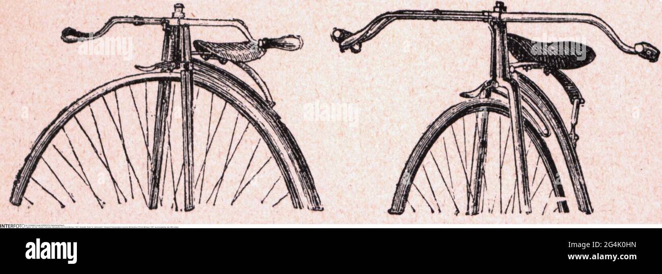 Velocipede 19th century hi-res stock photography and images - Alamy
