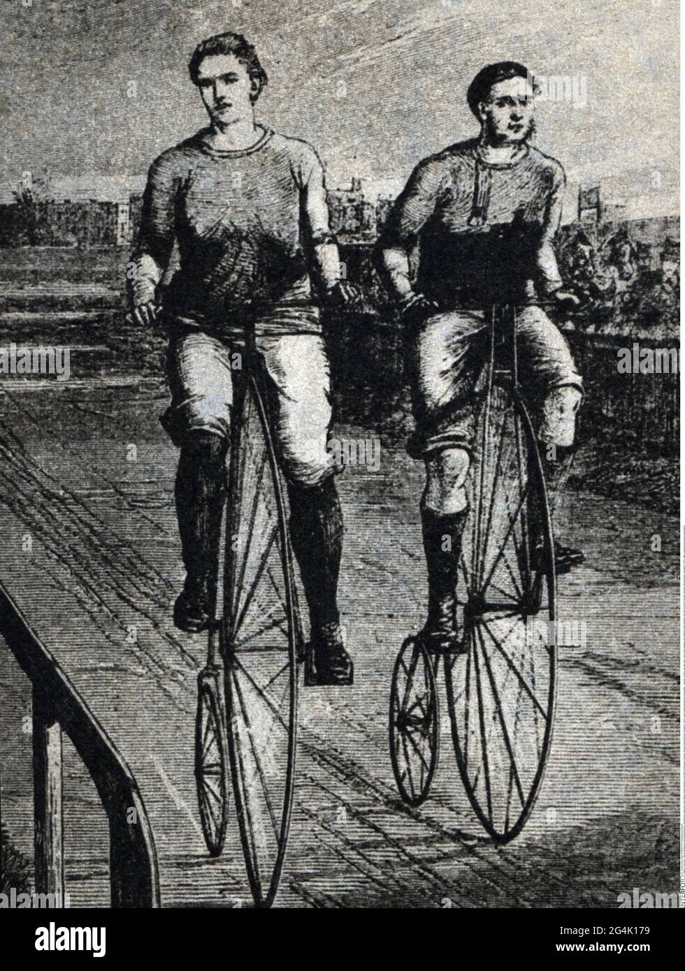 19th century bicycle race hi-res stock photography and images - Alamy
