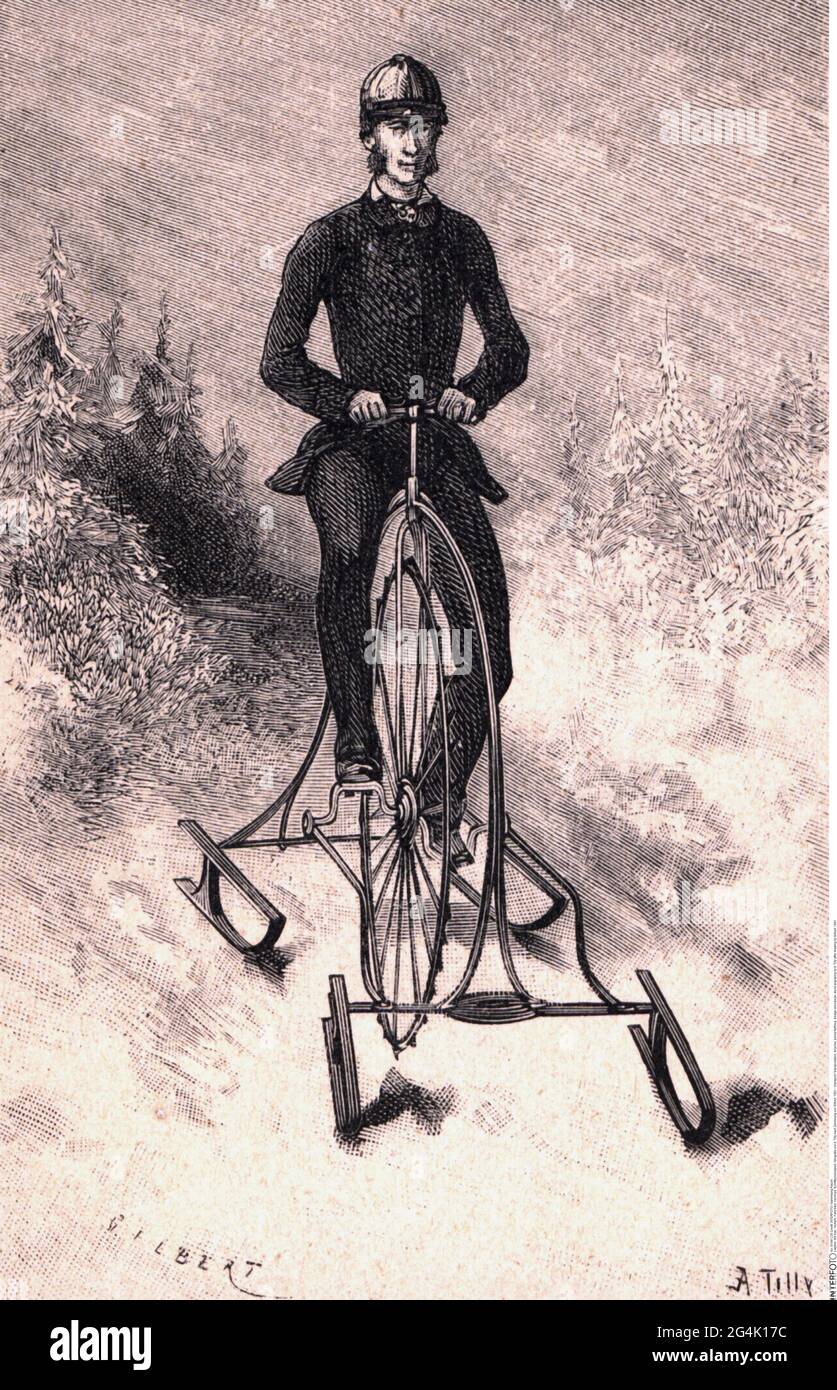 Velocipede 19th century hi-res stock photography and images - Alamy