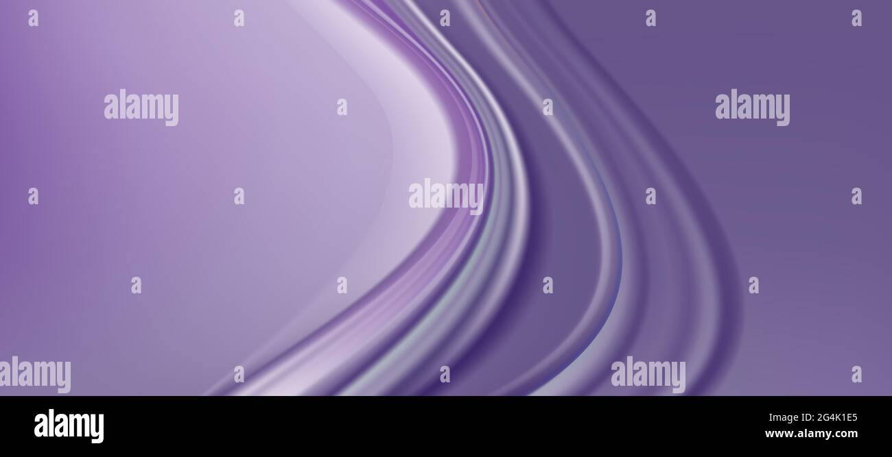 Abstract liquid background design, violet paint color flow, artistic ...
