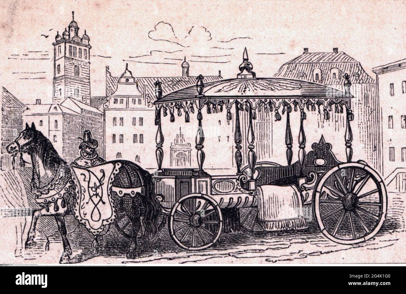 Horse drawn carriage 16th century hi-res stock photography and images ...