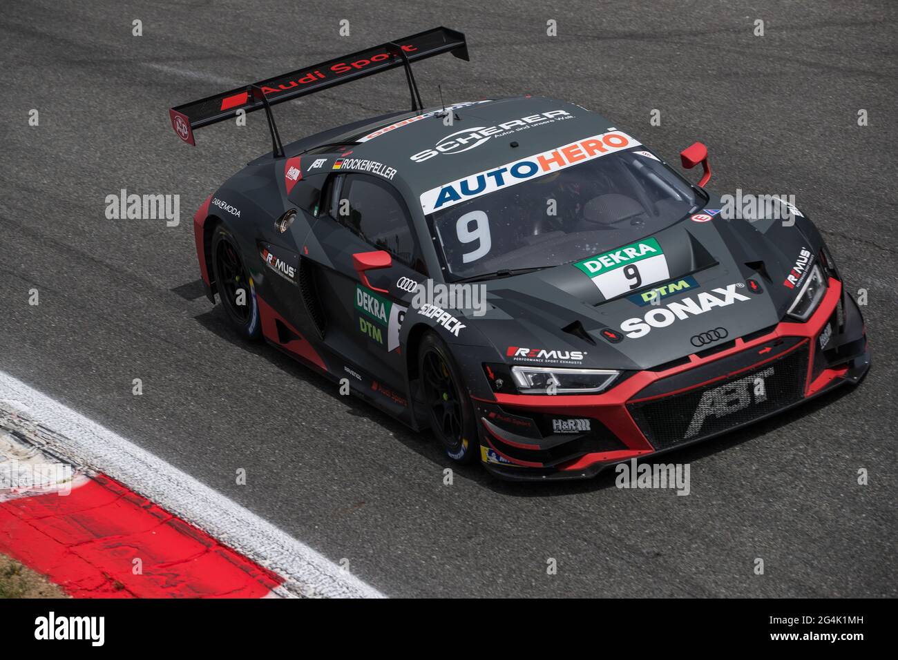 Mike Rockenfeller, ABT Sportsline, Audi R8 LMS, DTM 2021, Autodromo Nazionale Monza Stock Photo ...
