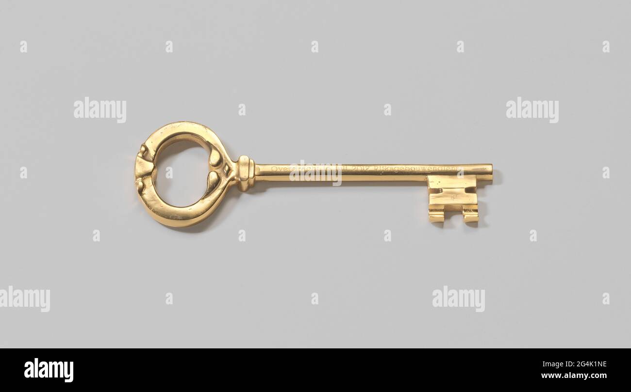 Key used in transfer building by Rijksgebouwendienst to Rijksmuseum ...