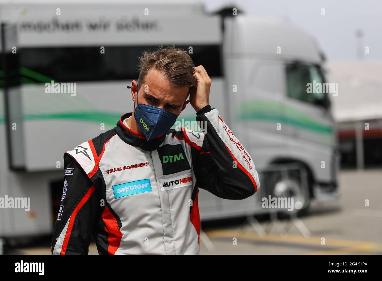 Nico Müller, Team Rosberg, Audi R8 LMS, DTM 2021, Autodromo Nazionale ...