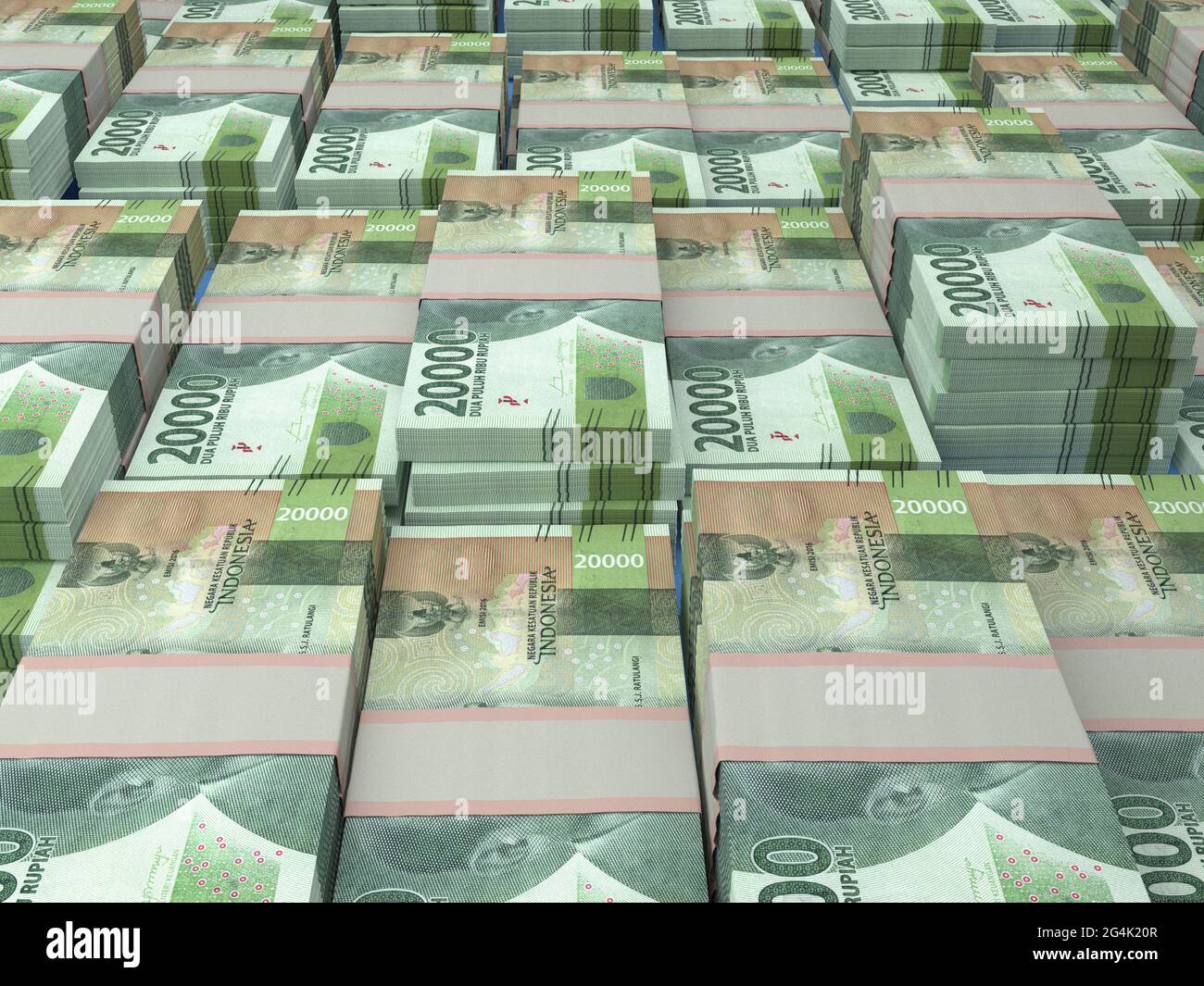 Money of Indonesia. Indonesian rupiah bills. IDR banknotes. 20000 ...