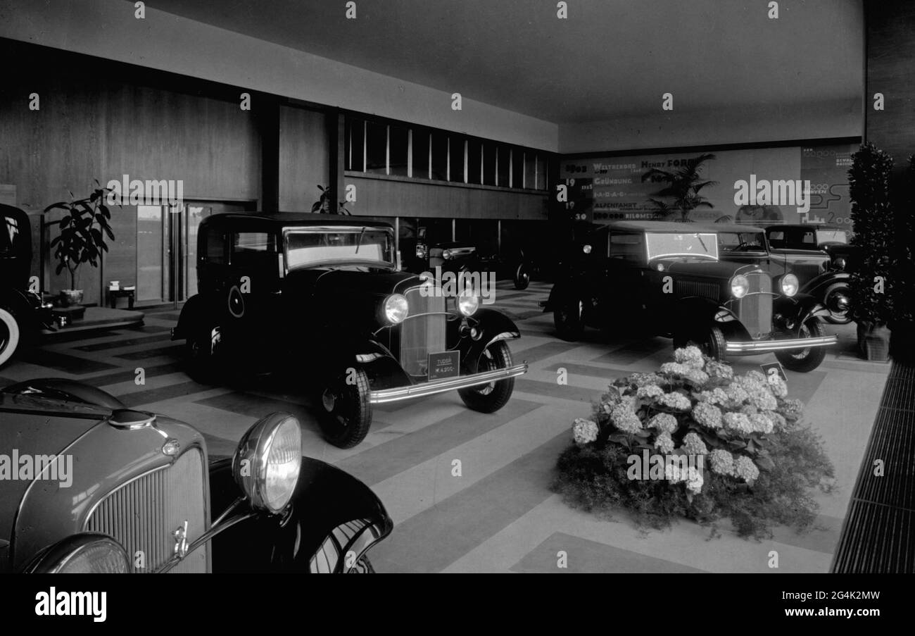 industry, car industry, Ford Works, Cologne, exhibition hall, Ford ...