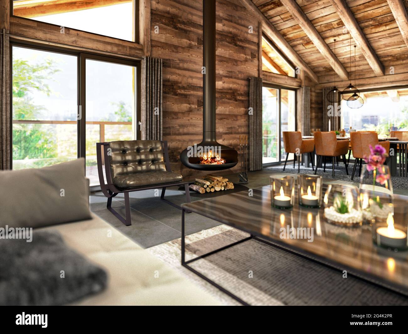 Chalet Style High Resolution Stock Photography and Images - Alamy