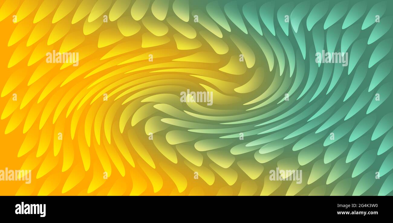 Illustration abstract creative yellow green color Shape, texture ...