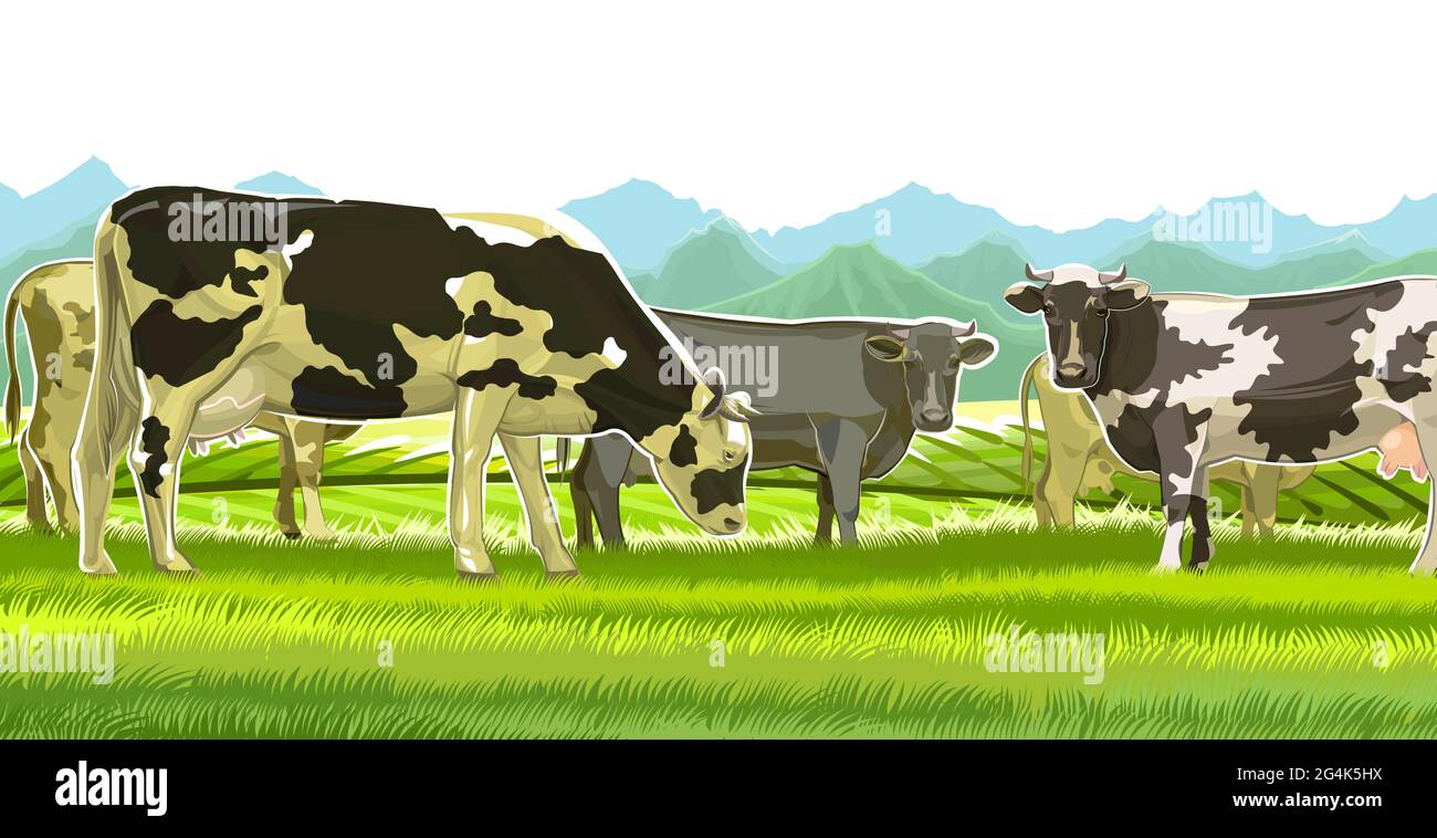 Cattle Herd Clipart