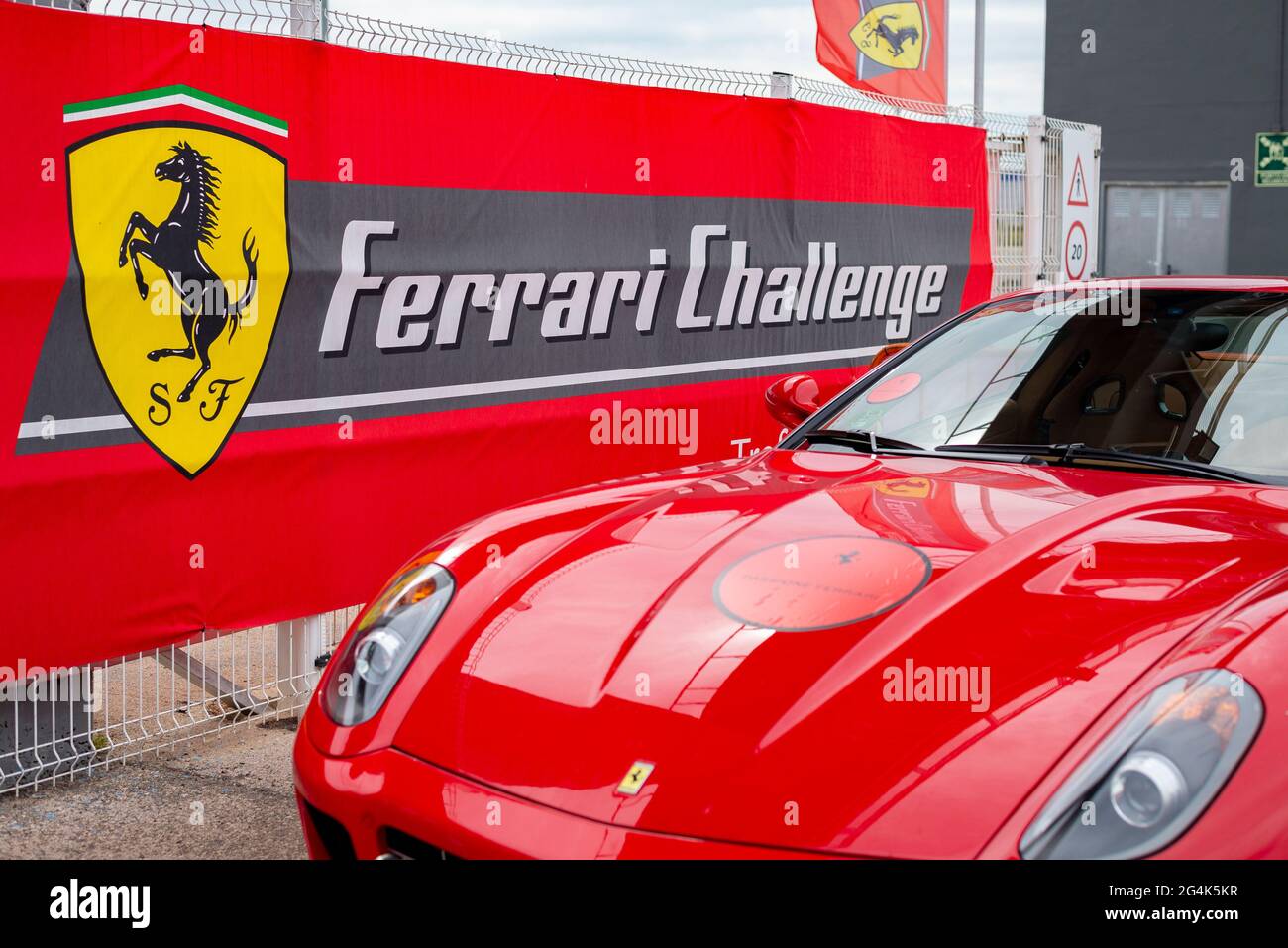 Ferrari banner hi-res stock photography and images - Alamy