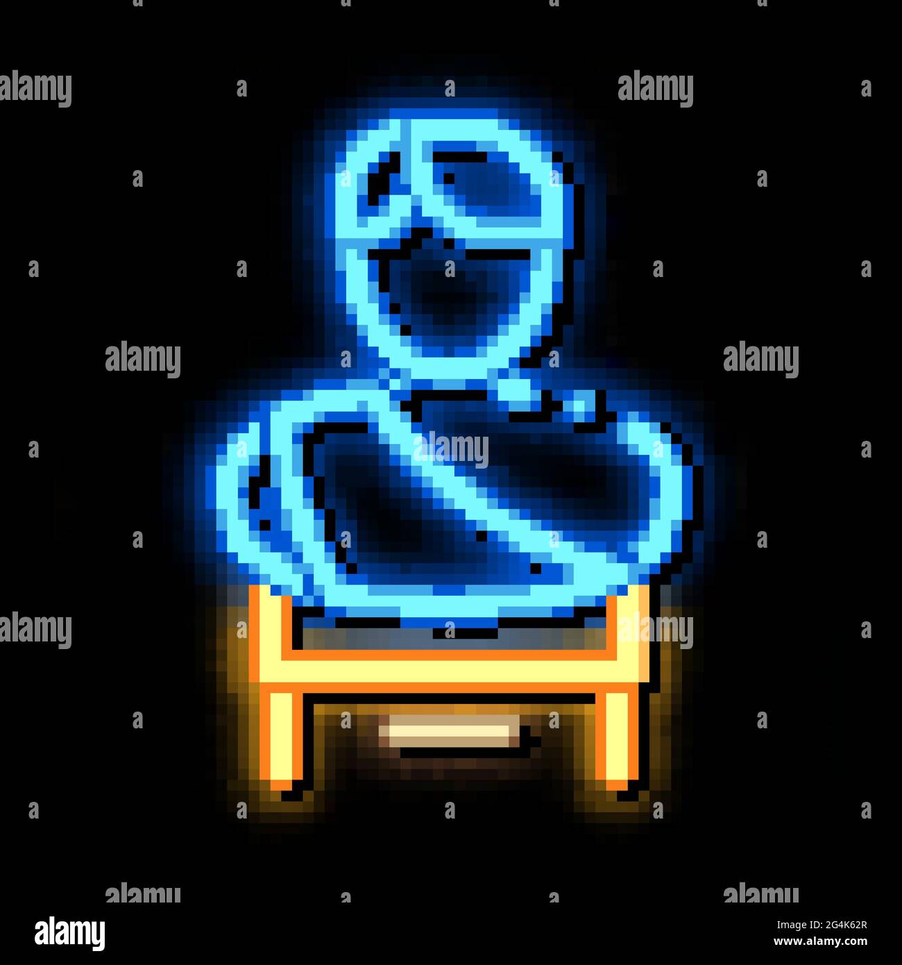 bust of greek emperor neon glow icon illustration Stock Vector Image ...