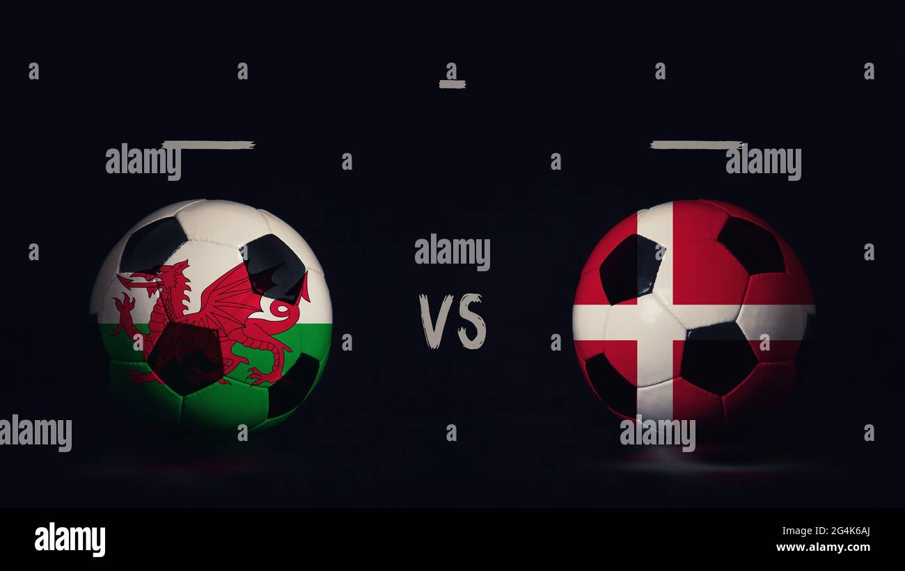 Wales vs Denmark Euro 2020 round of 16 football matchday announcement ...