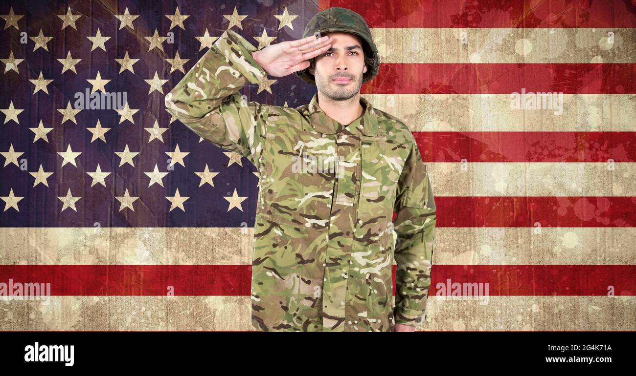 Digital composition waving american flag hi-res stock photography and ...