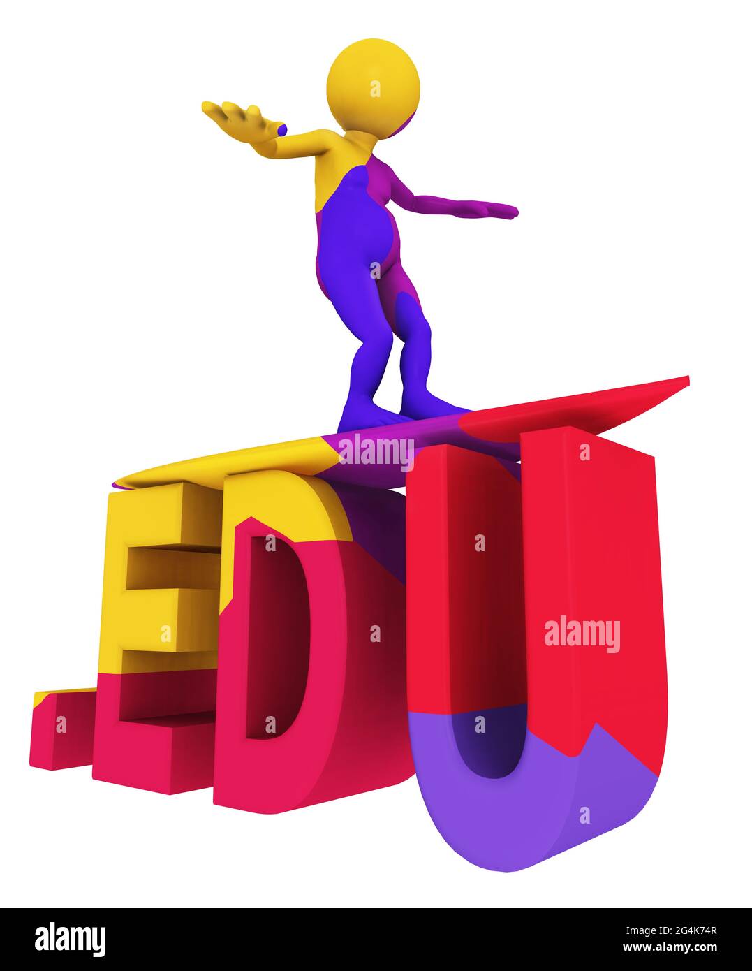 Edu education Cut Out Stock Images & Pictures - Alamy