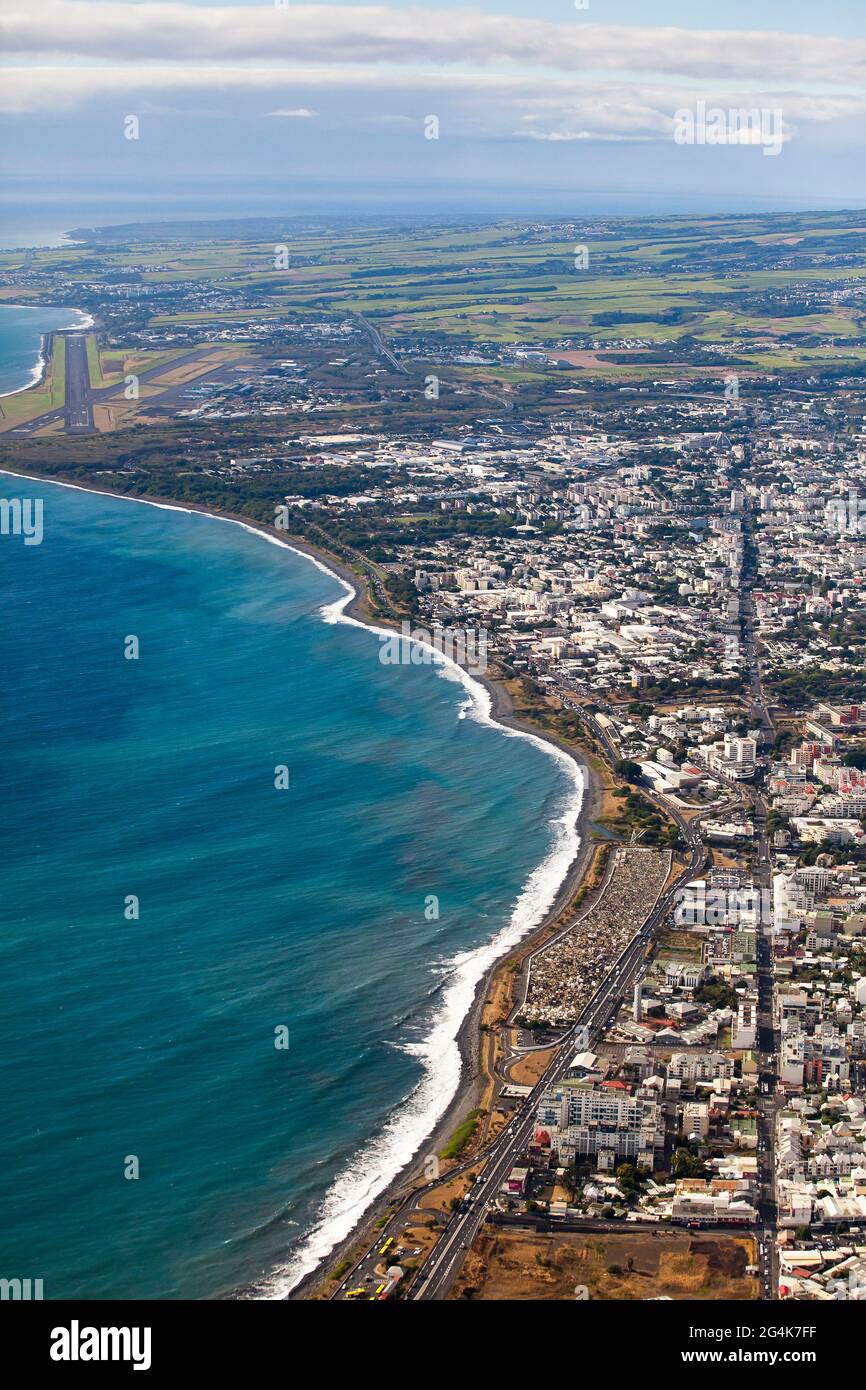 Reunion island aerial hi-res stock photography and images - Alamy