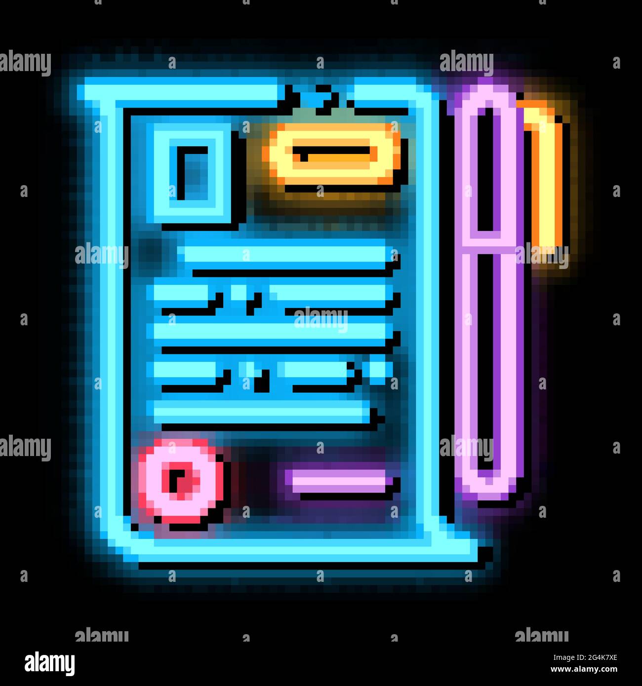 Electric signature Stock Vector Images - Alamy