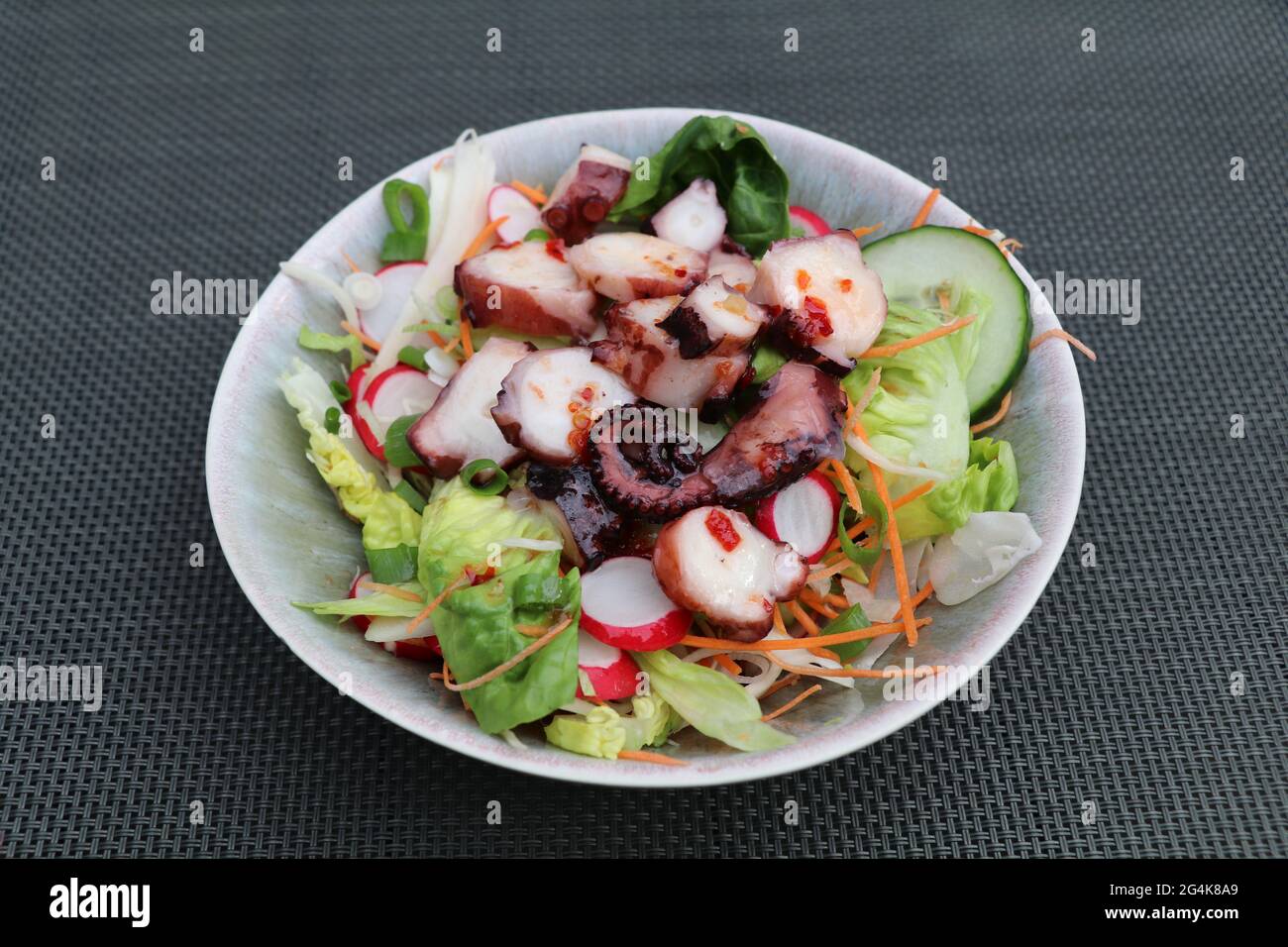 Sliced octopus dish hi-res stock photography and images - Alamy