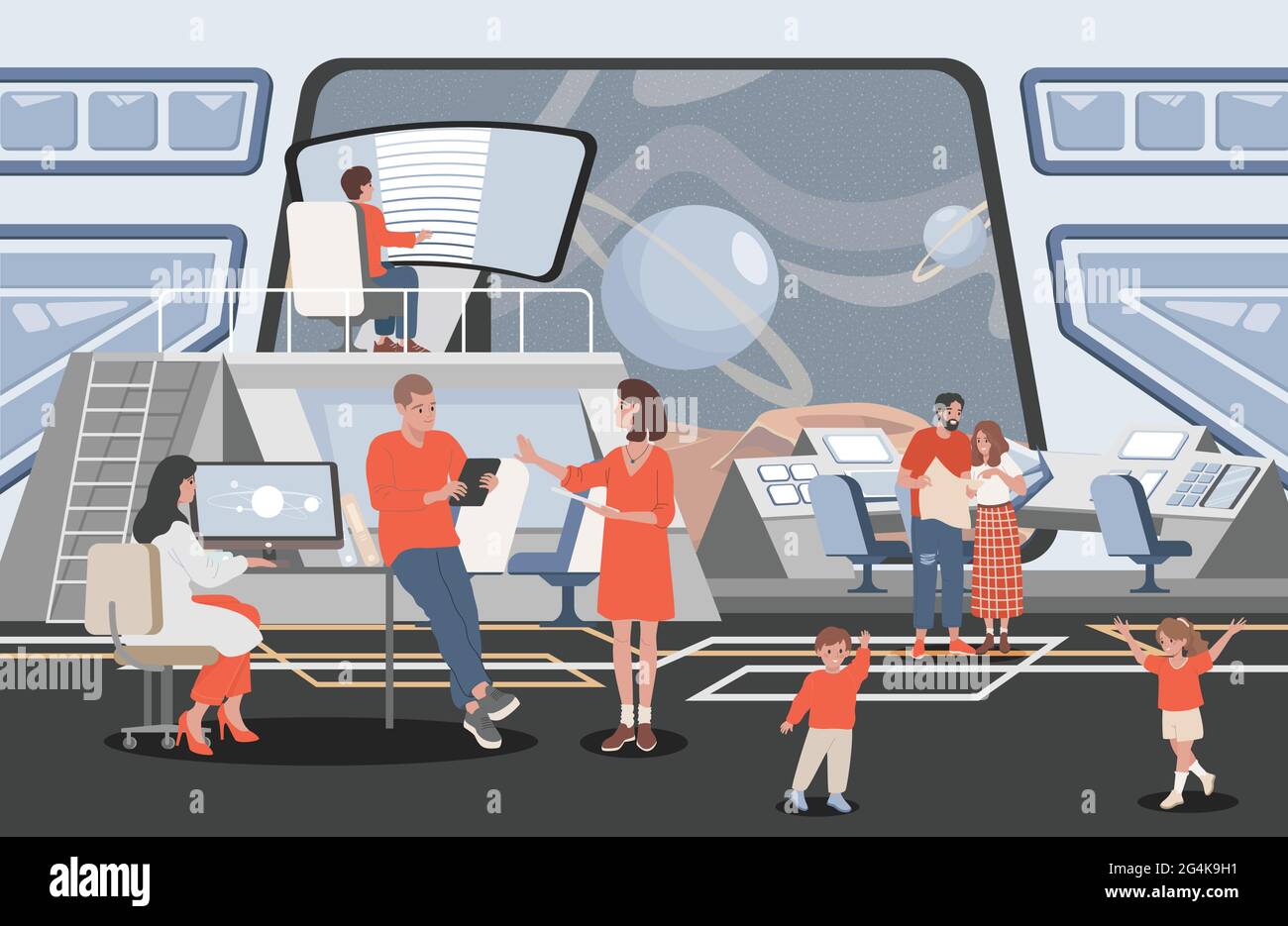 Nasa tracking station Stock Vector Images - Alamy